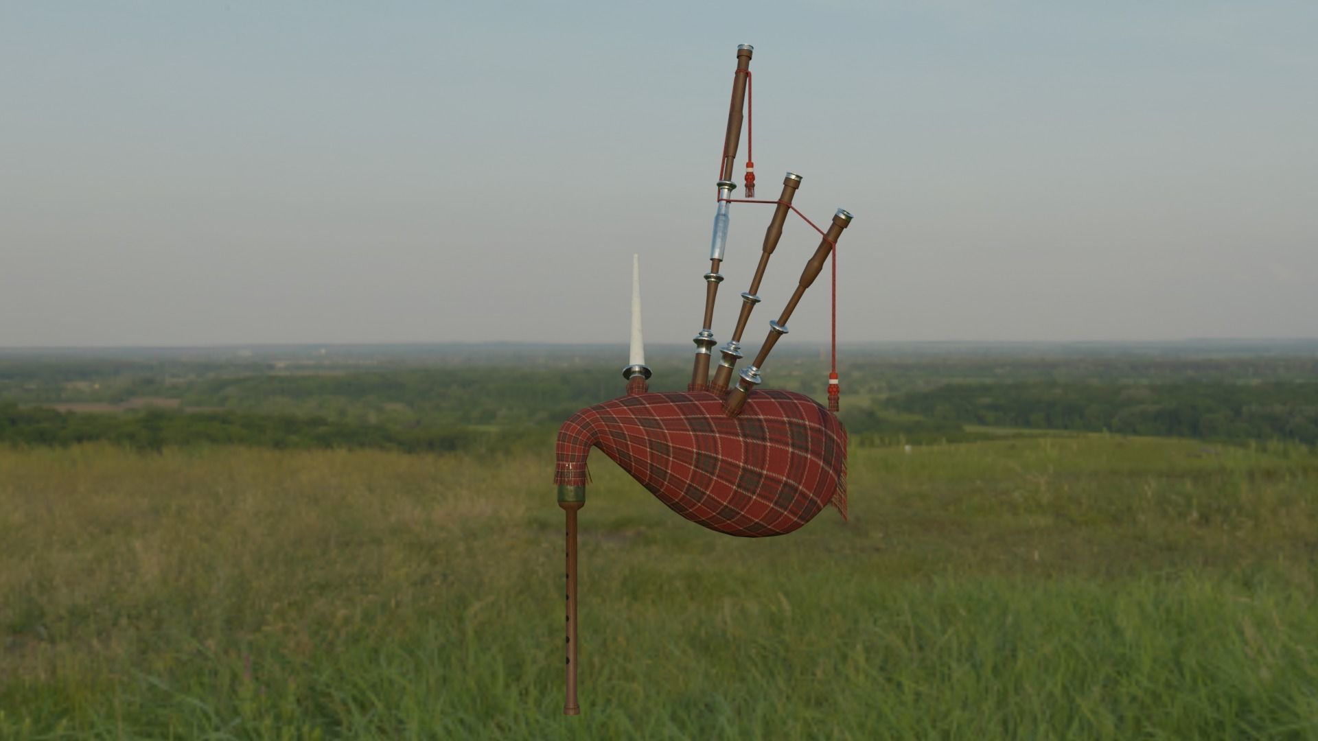 Bagpipe 3D Model 3D model | CGTrader