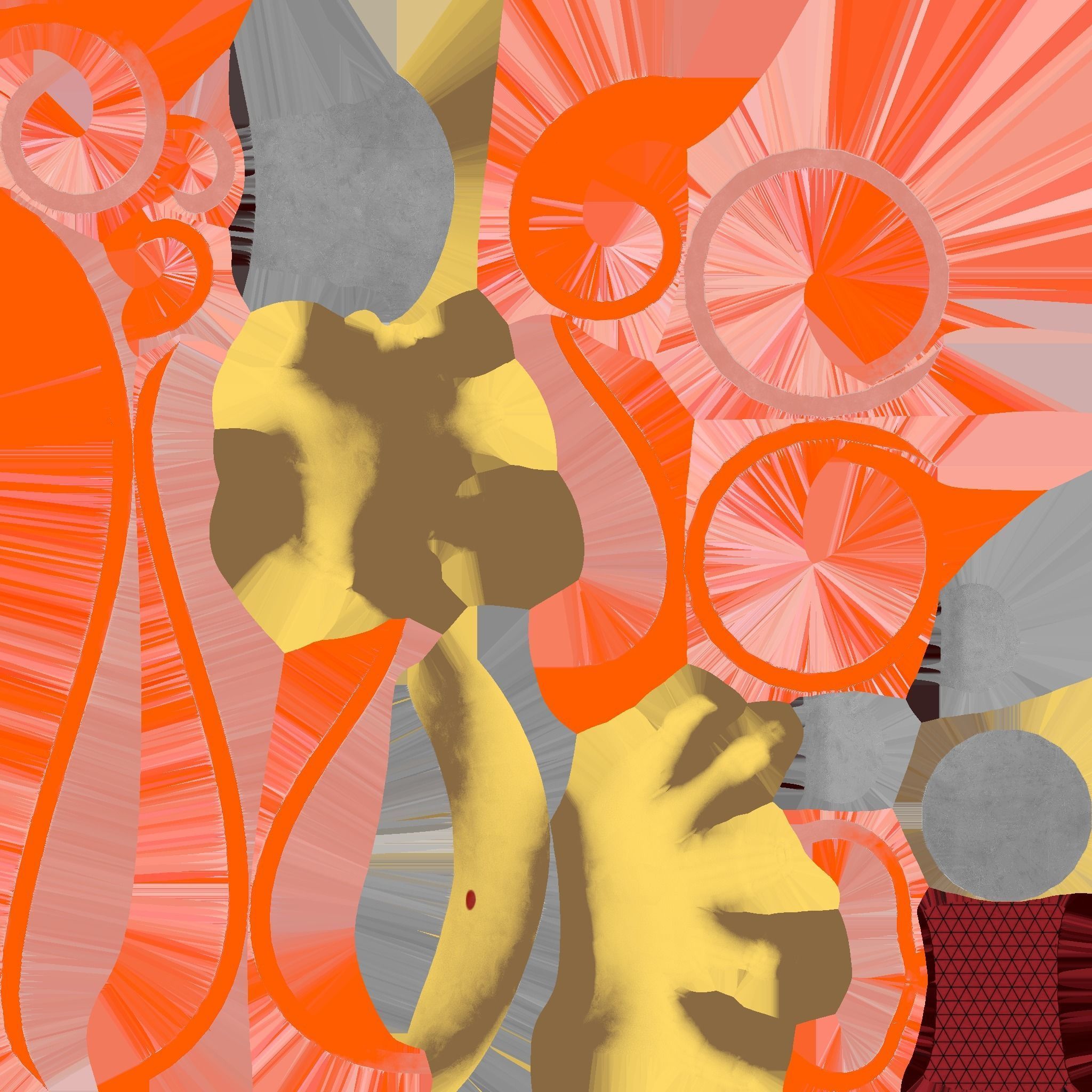 3D model Middle finger Mace lowpoly VR / AR / low-poly | CGTrader