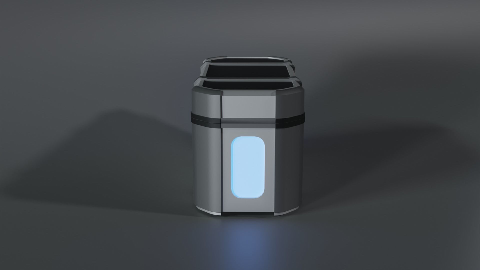 3D model Futuristic Crate Big VR / AR / low-poly | CGTrader