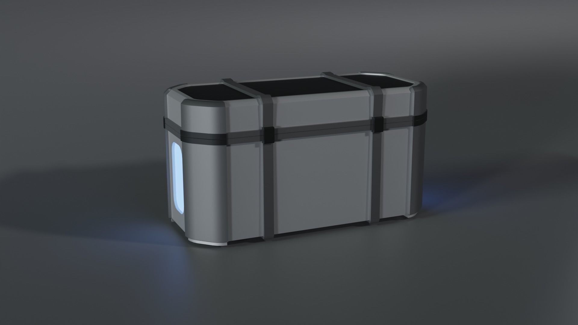 3D model Futuristic Crate Big VR / AR / low-poly | CGTrader