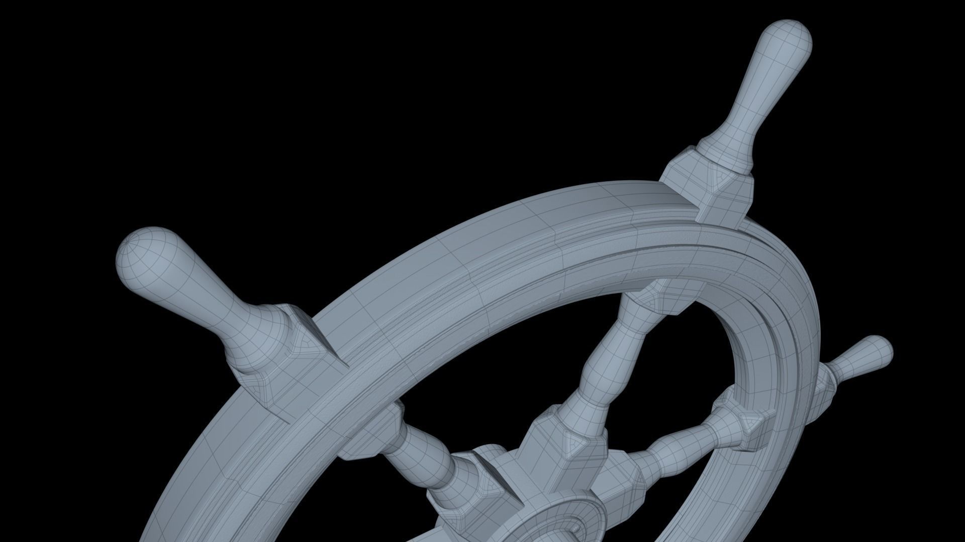 Ship Wheel Realistic 3D model | CGTrader