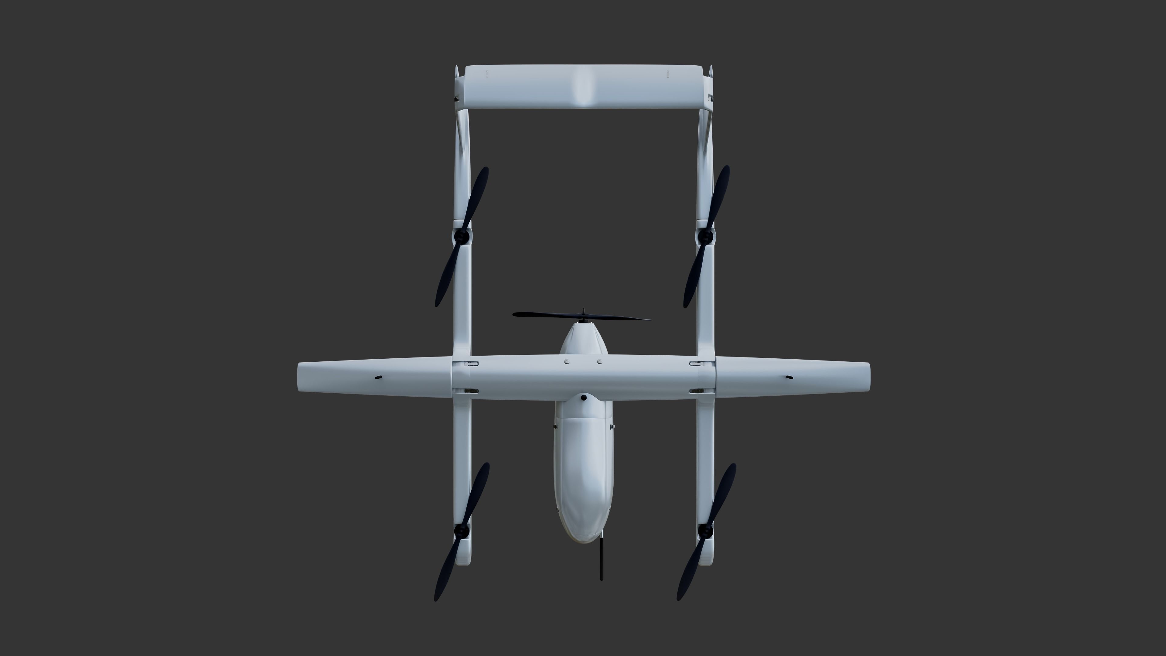 Poseidon UAV 3D Model unmanned aerial vehicle 3D model 3D model | CGTrader