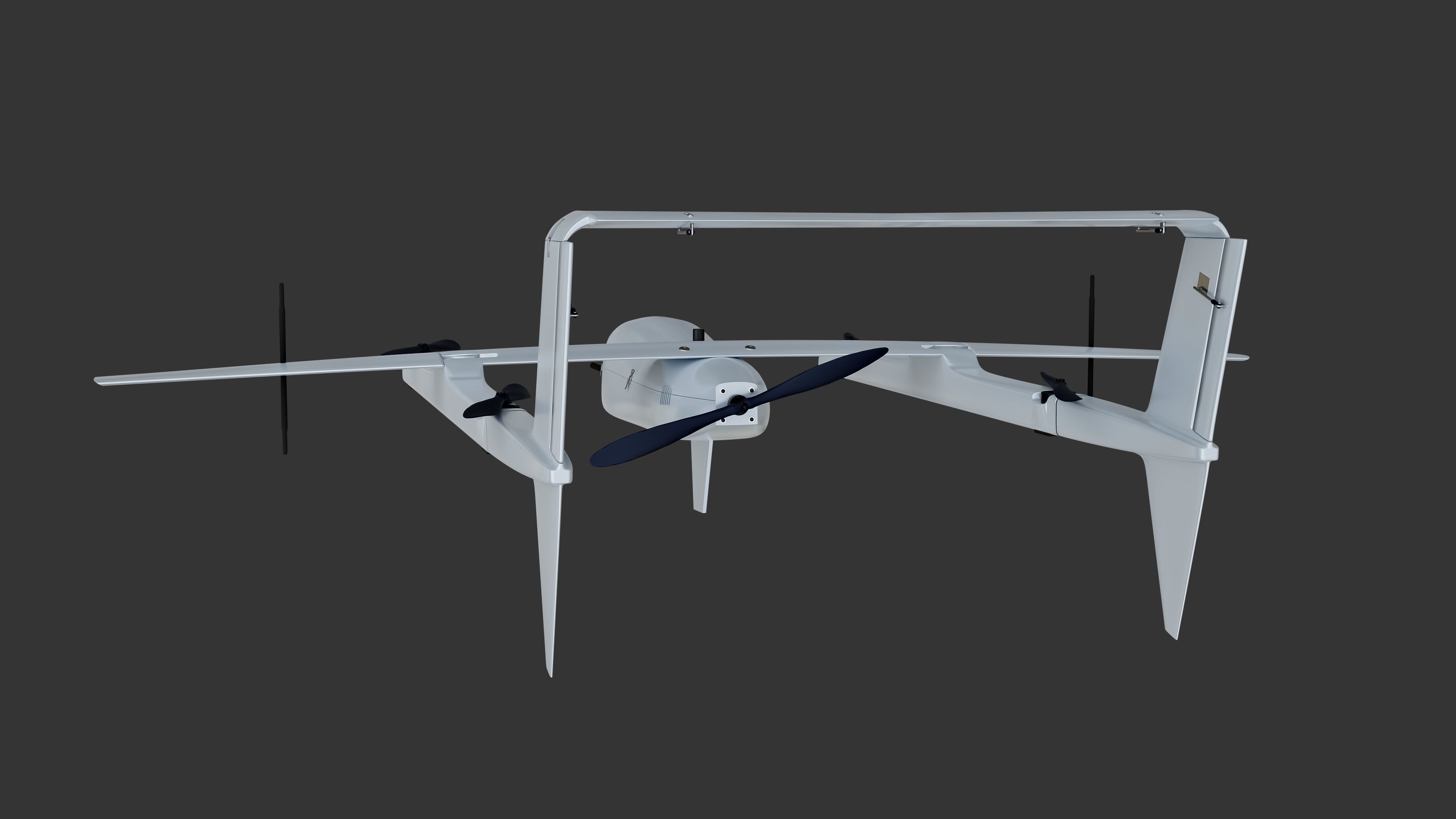 Poseidon UAV 3D Model unmanned aerial vehicle 3D model 3D model | CGTrader
