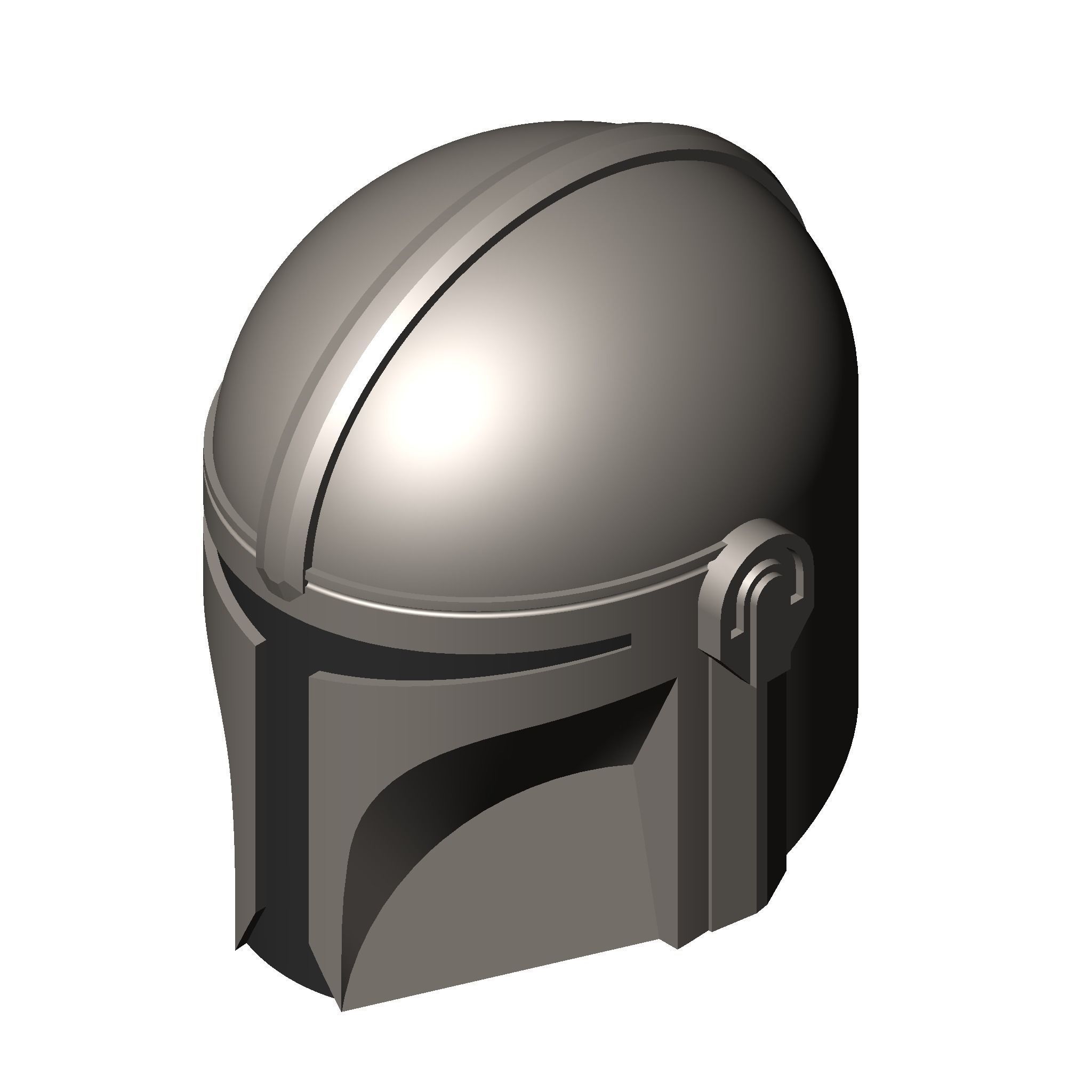Mandalorian Helmet 3D model 3D printable | CGTrader