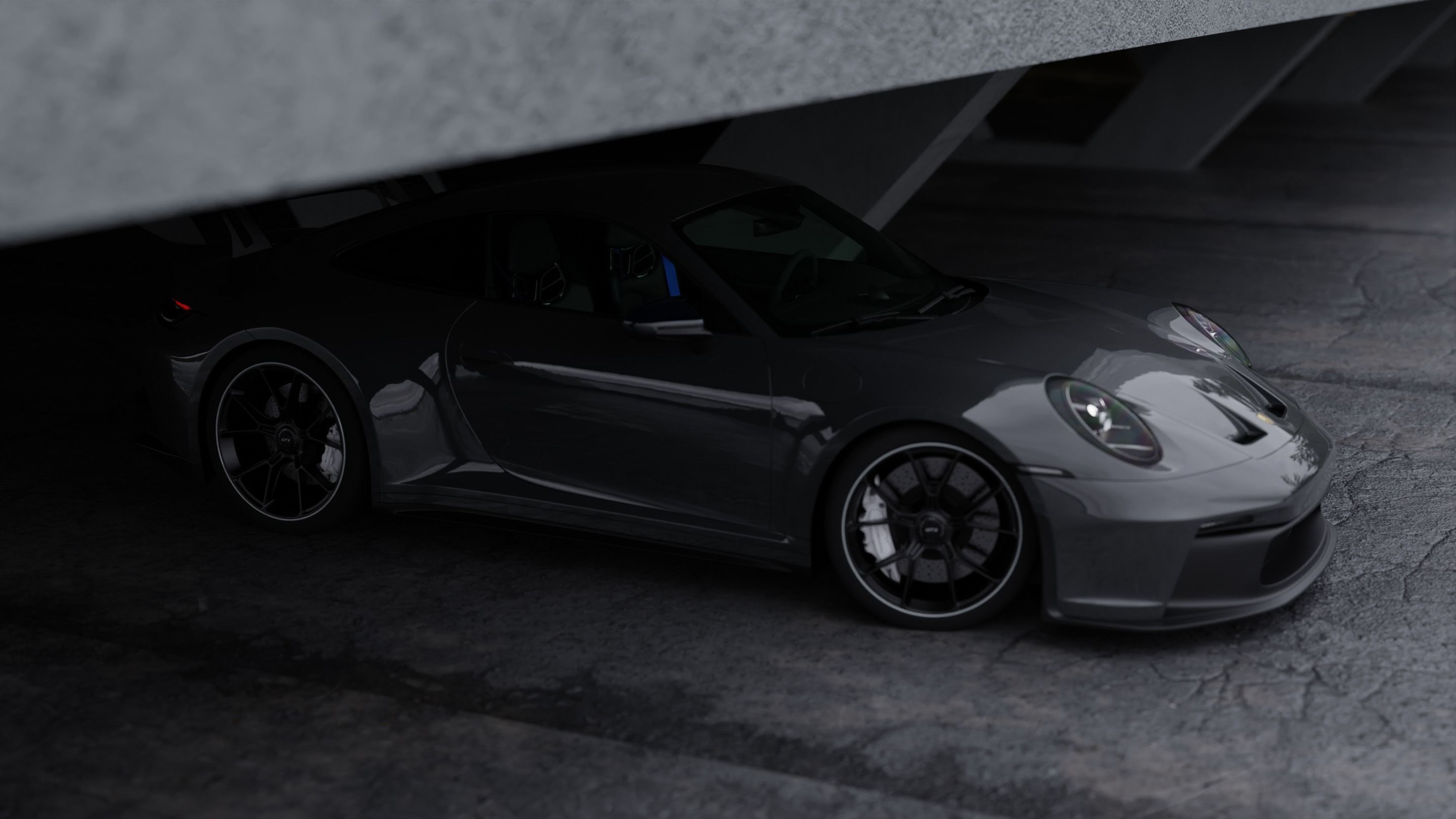 Car Moody Scene 3D Blender File Textured FBX File 3D model | CGTrader