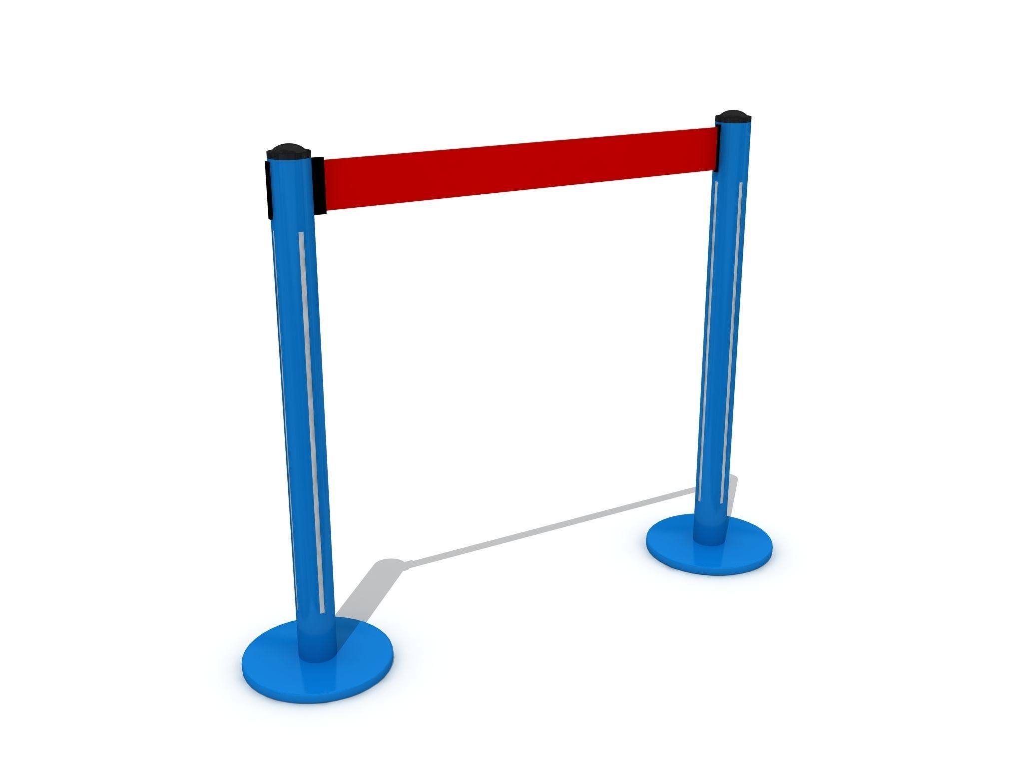 3D model 3d Rope Mania - Strap Barrier Stainless VR / AR / low-poly ...