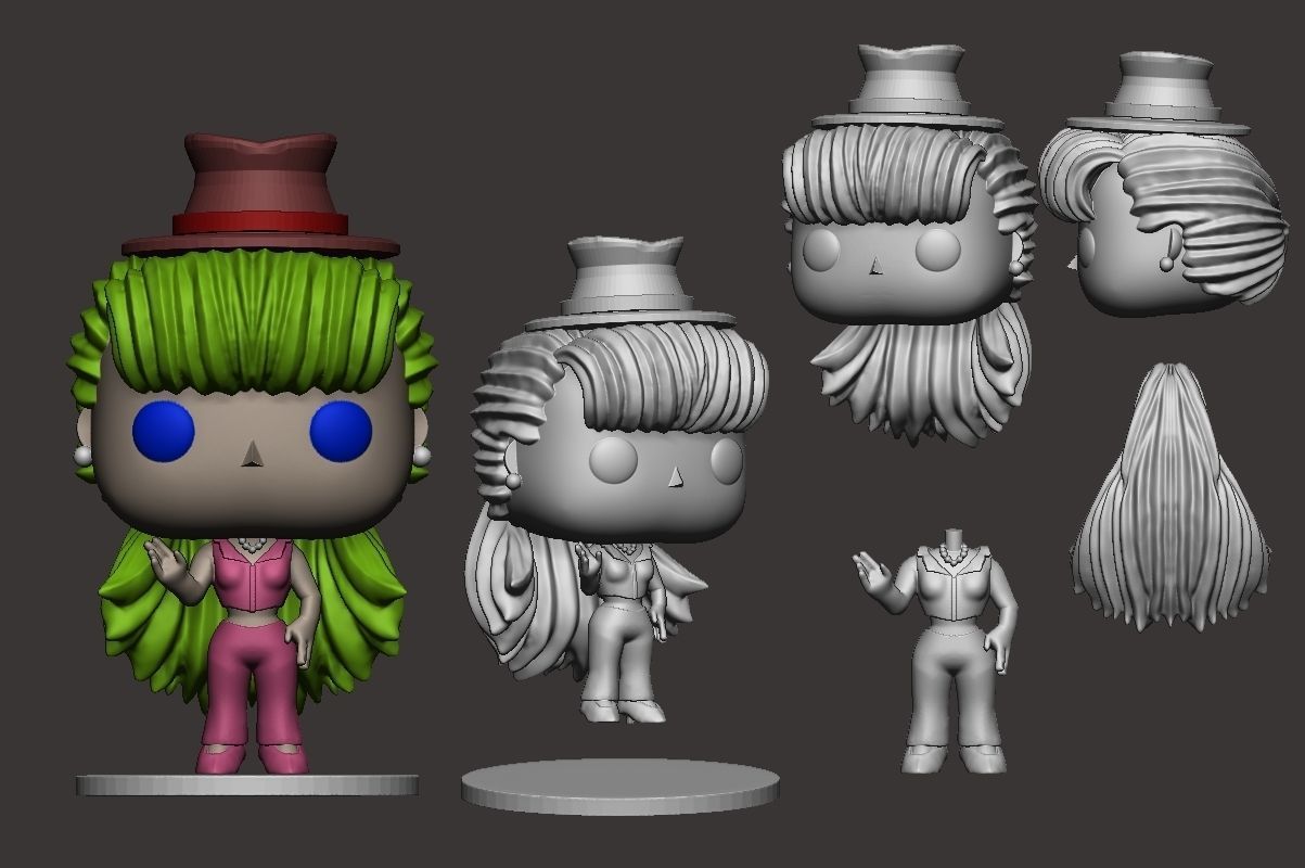The Barbie Heimer Pop Funko 3D model 3D printable | CGTrader