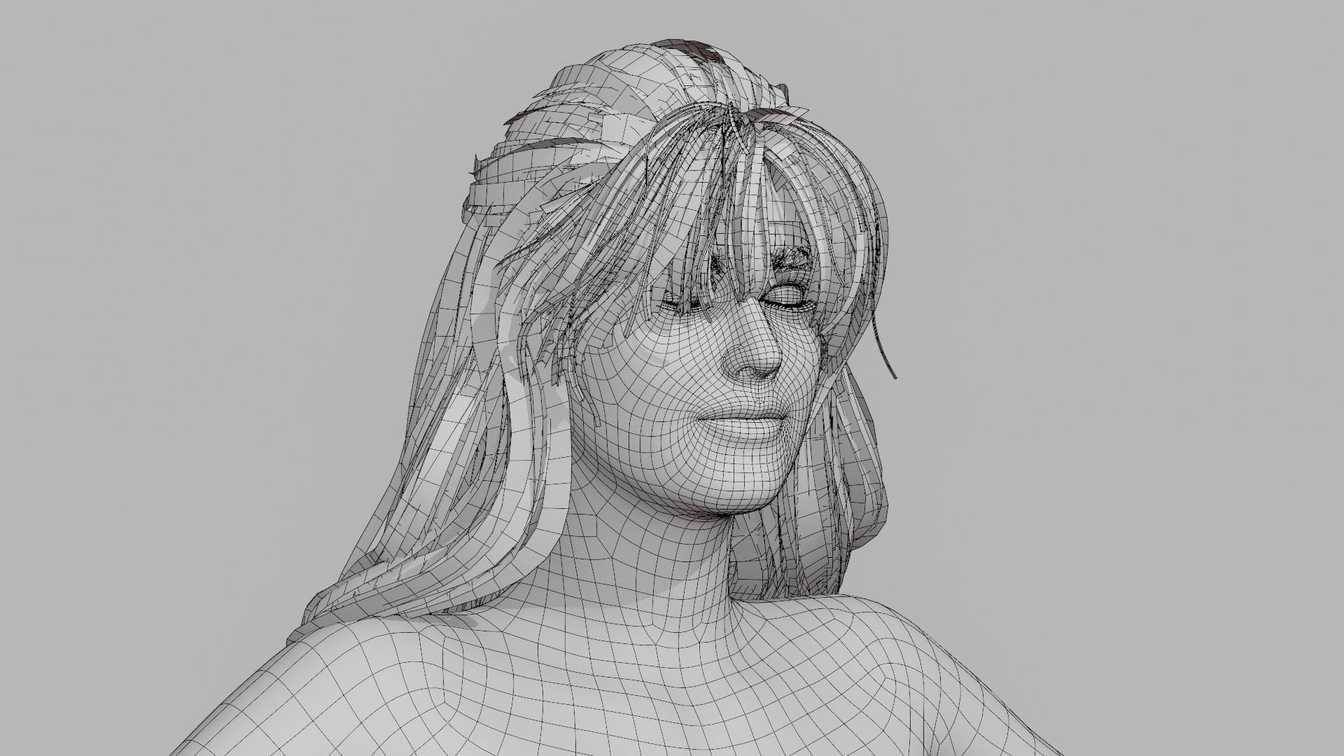 Realistic Female - Danielle 3D model rigged | CGTrader