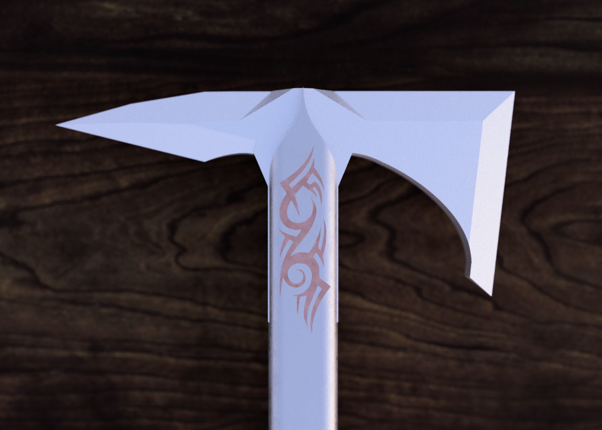 Stylized Tomohawk 3D model 3D printable | CGTrader