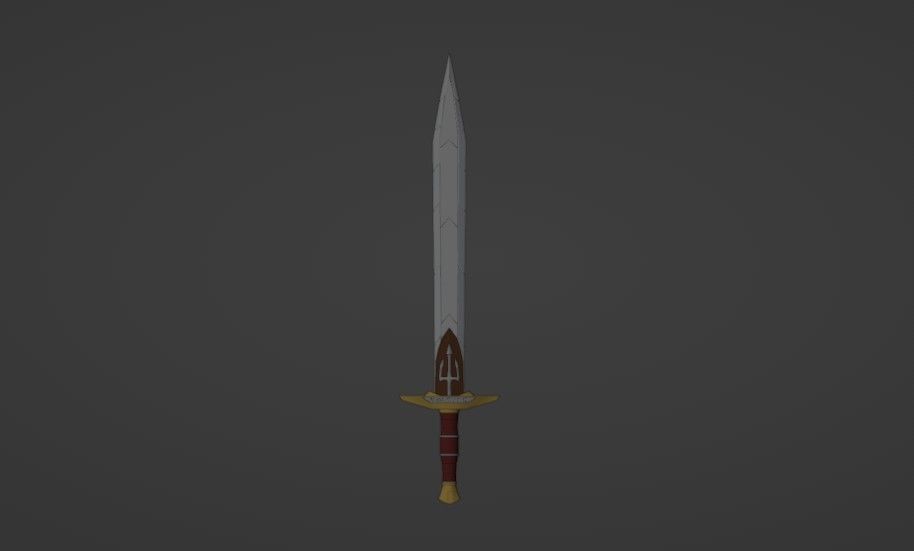 Riptide Sword from Percy Jackson Sea of Monster 3D model 3D printable ...