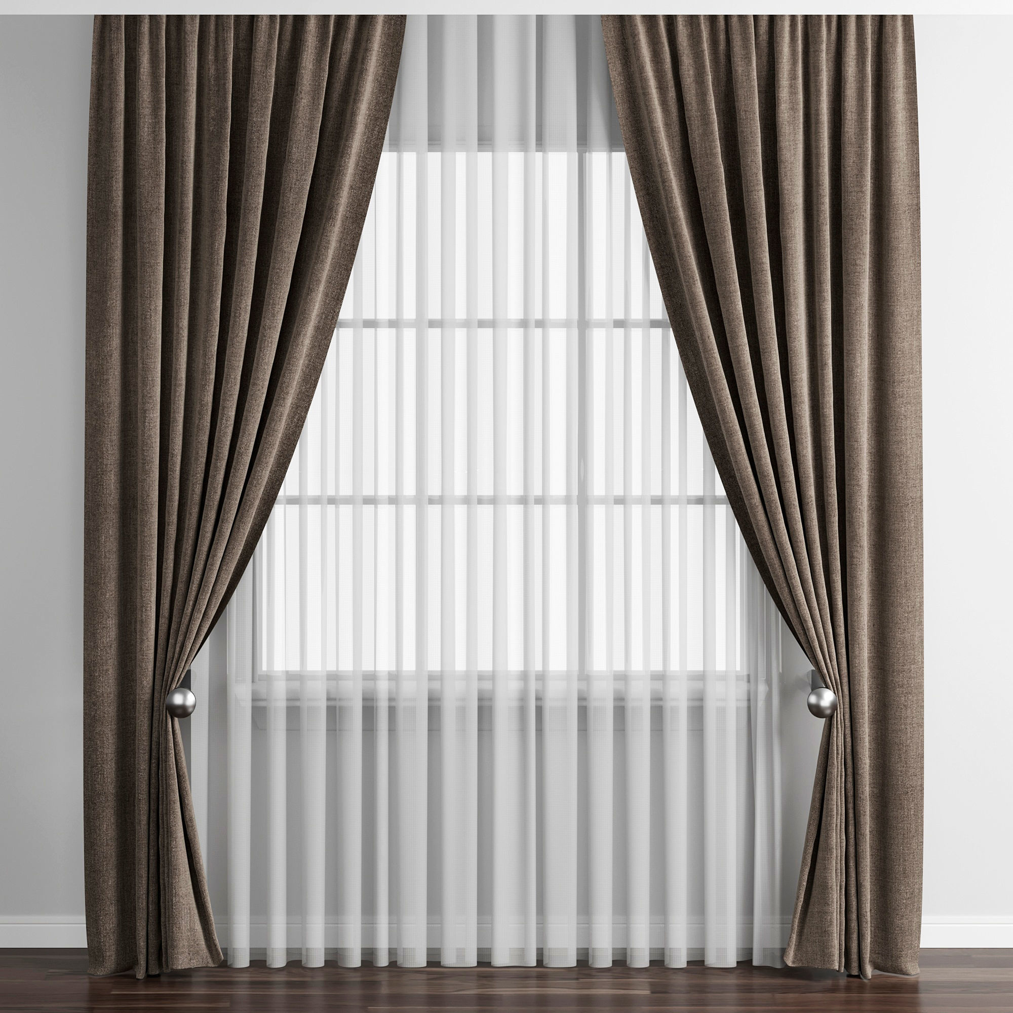 Curtain 3D model | CGTrader