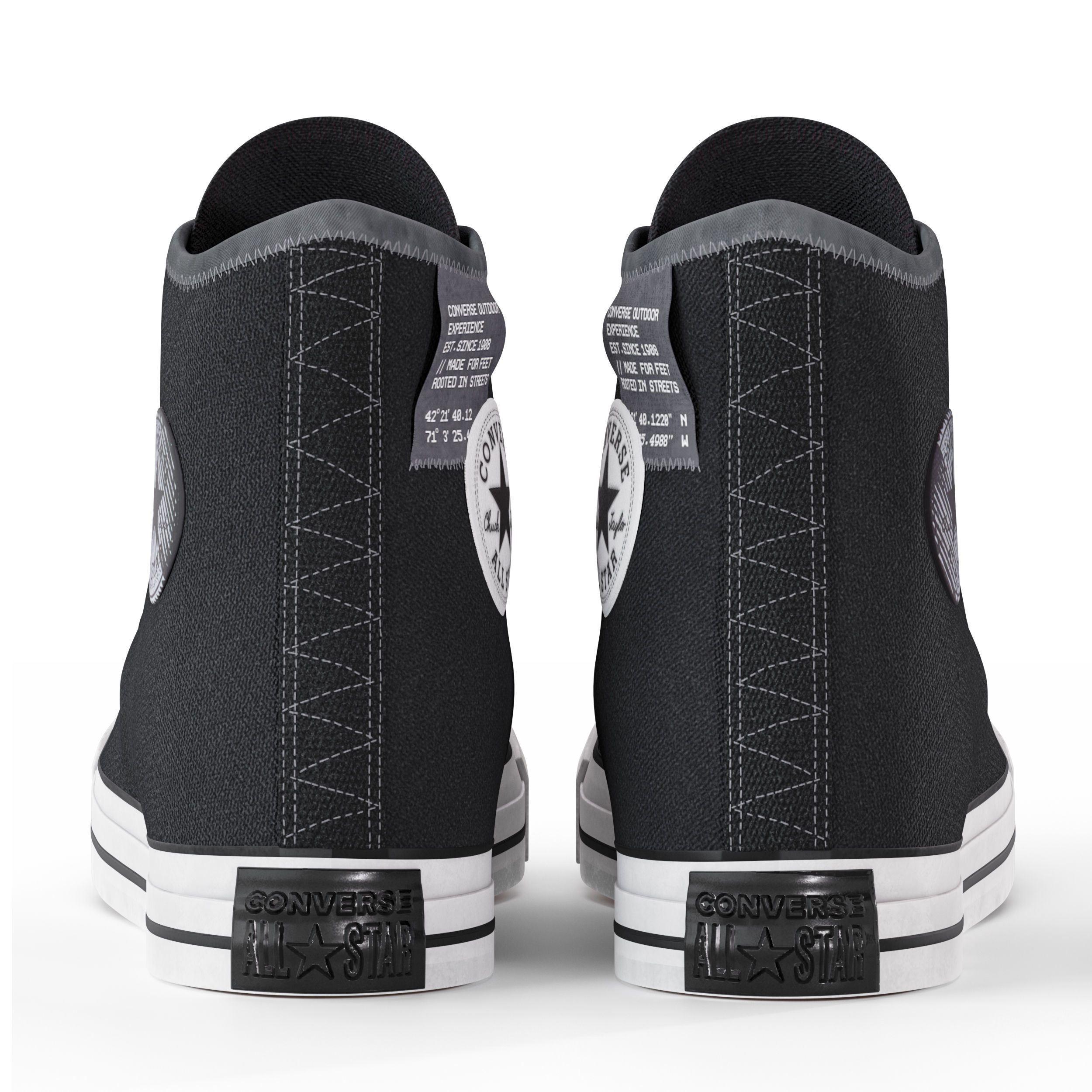 Converse Chuck Taylor All Star sneakers 3D model | CGTrader