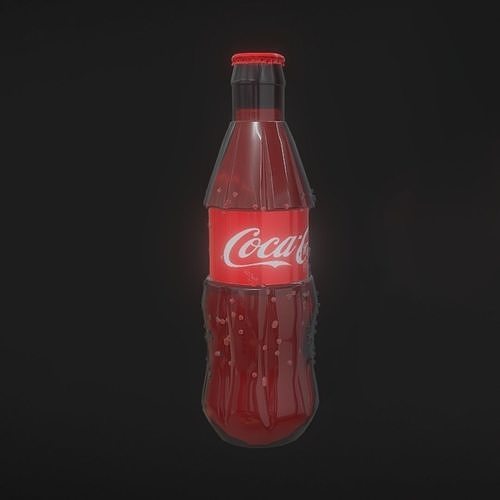 Coke bottle 3D model | CGTrader