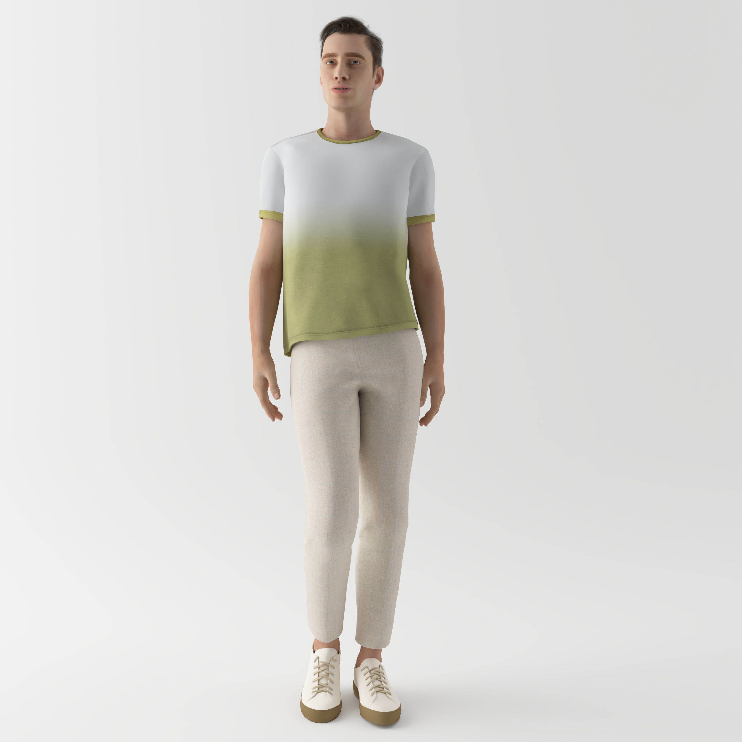 3D model character001 man VR / AR / low-poly | CGTrader