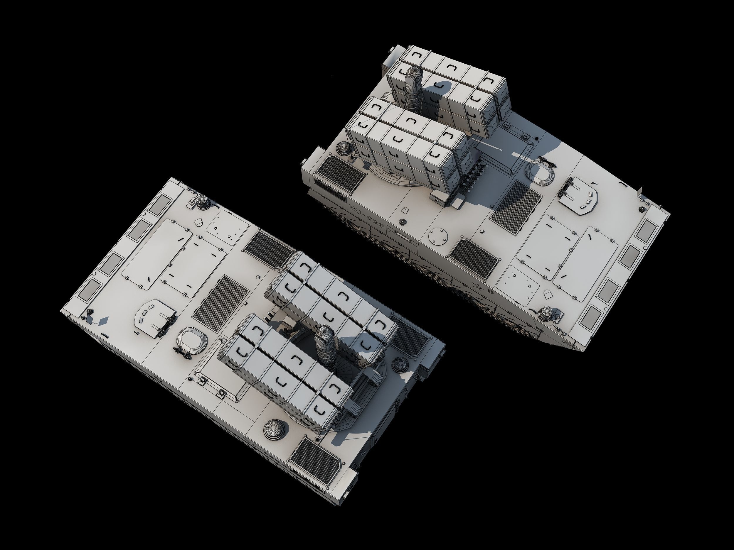 china ZBD-04A AFT-10 Anti-tank guided missile launcher 3D model | CGTrader