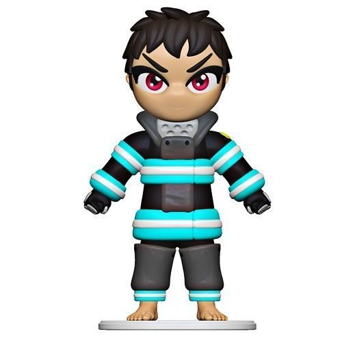 Shinra Kusakabe Fire Force 3D model 3D printable | CGTrader