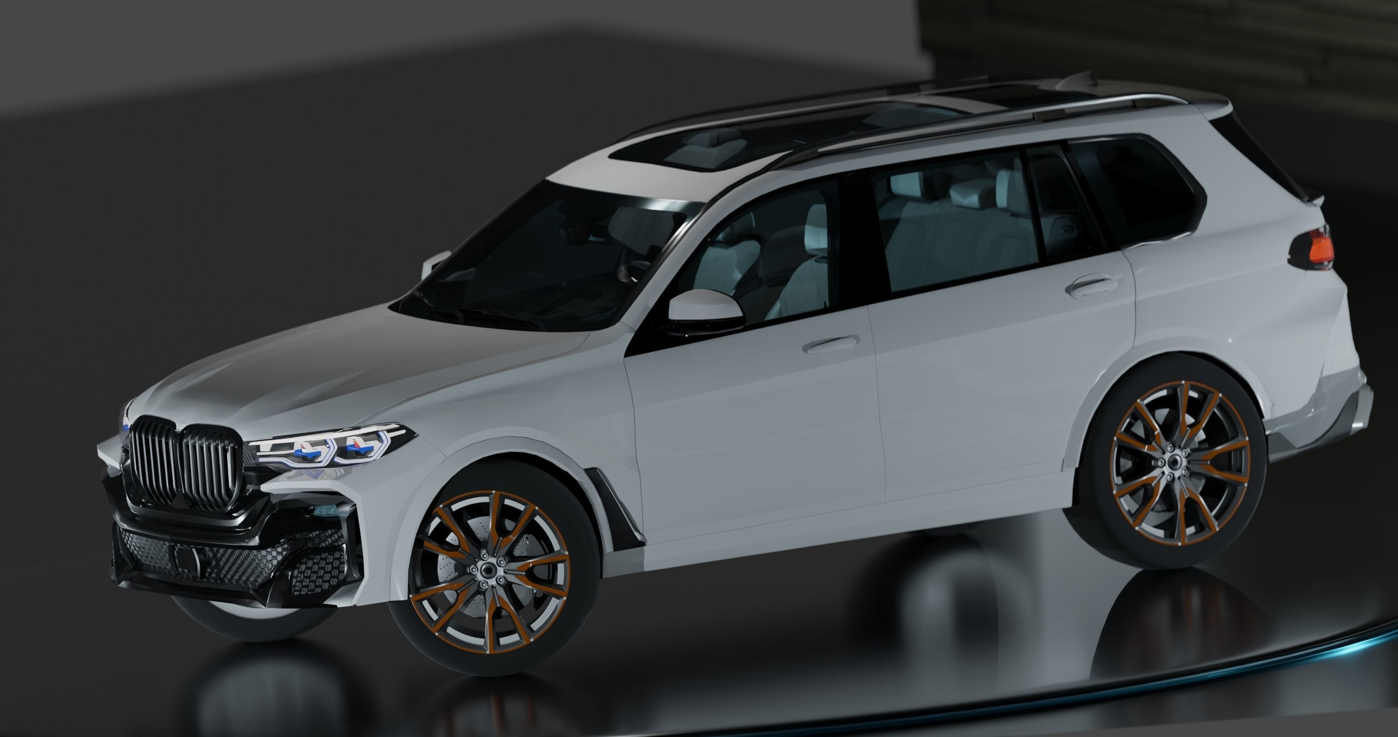 Realistic Car Unreal Engine Game Ready 3D model rigged | CGTrader