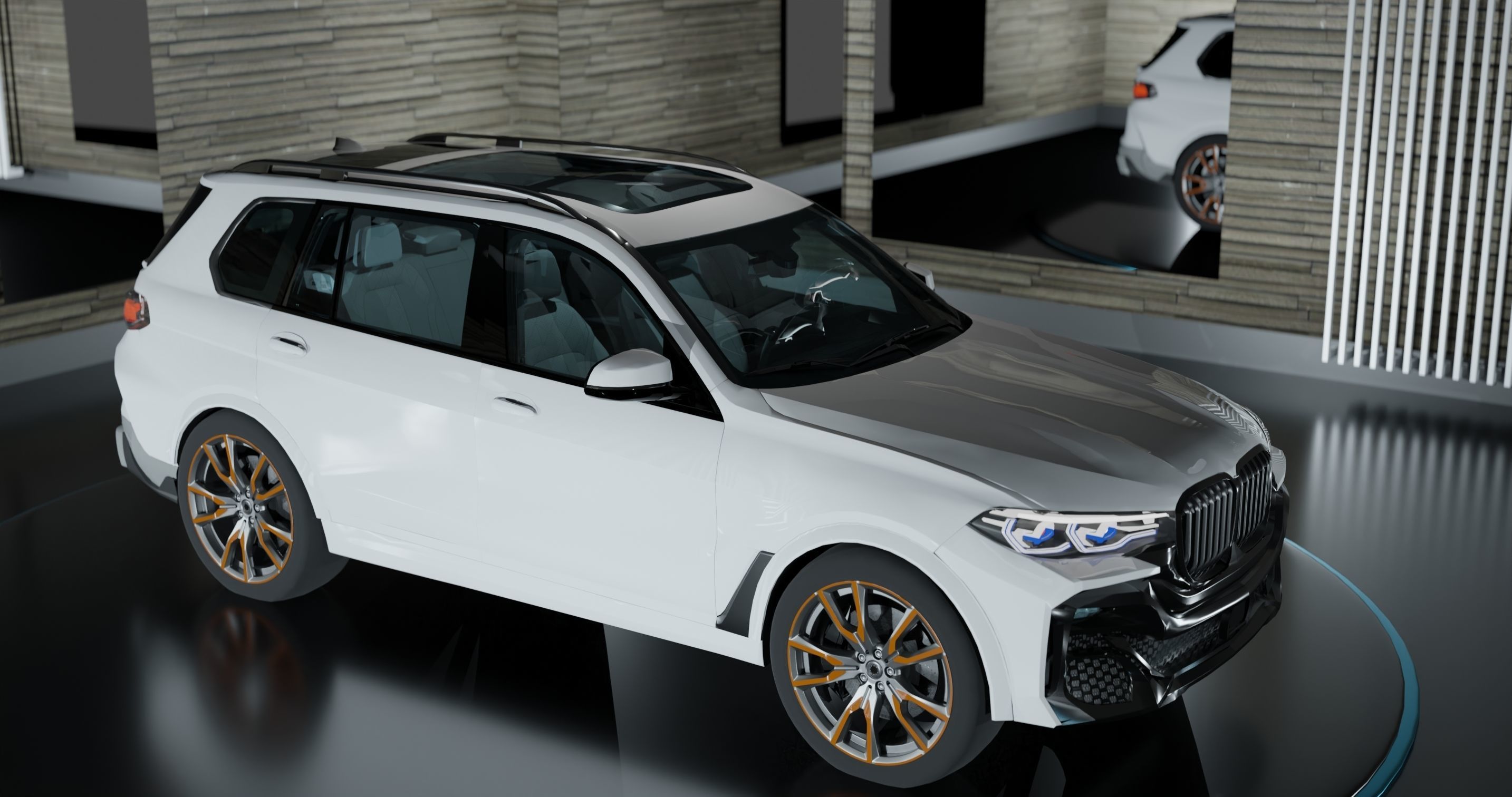 Realistic Car Unreal Engine Game Ready 3D model rigged | CGTrader