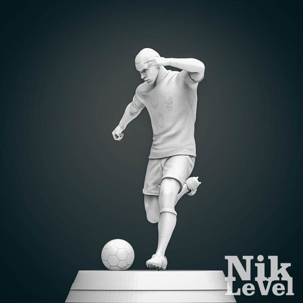 Kylian Mbappe 3D Printable 5 3D model 3D printable | CGTrader