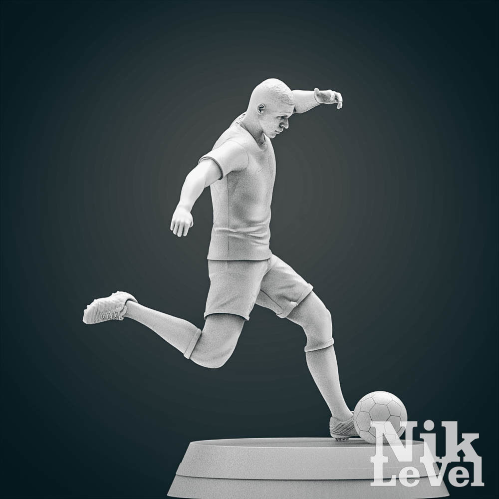 Kylian Mbappe 3D Printable 5 3D model 3D printable | CGTrader