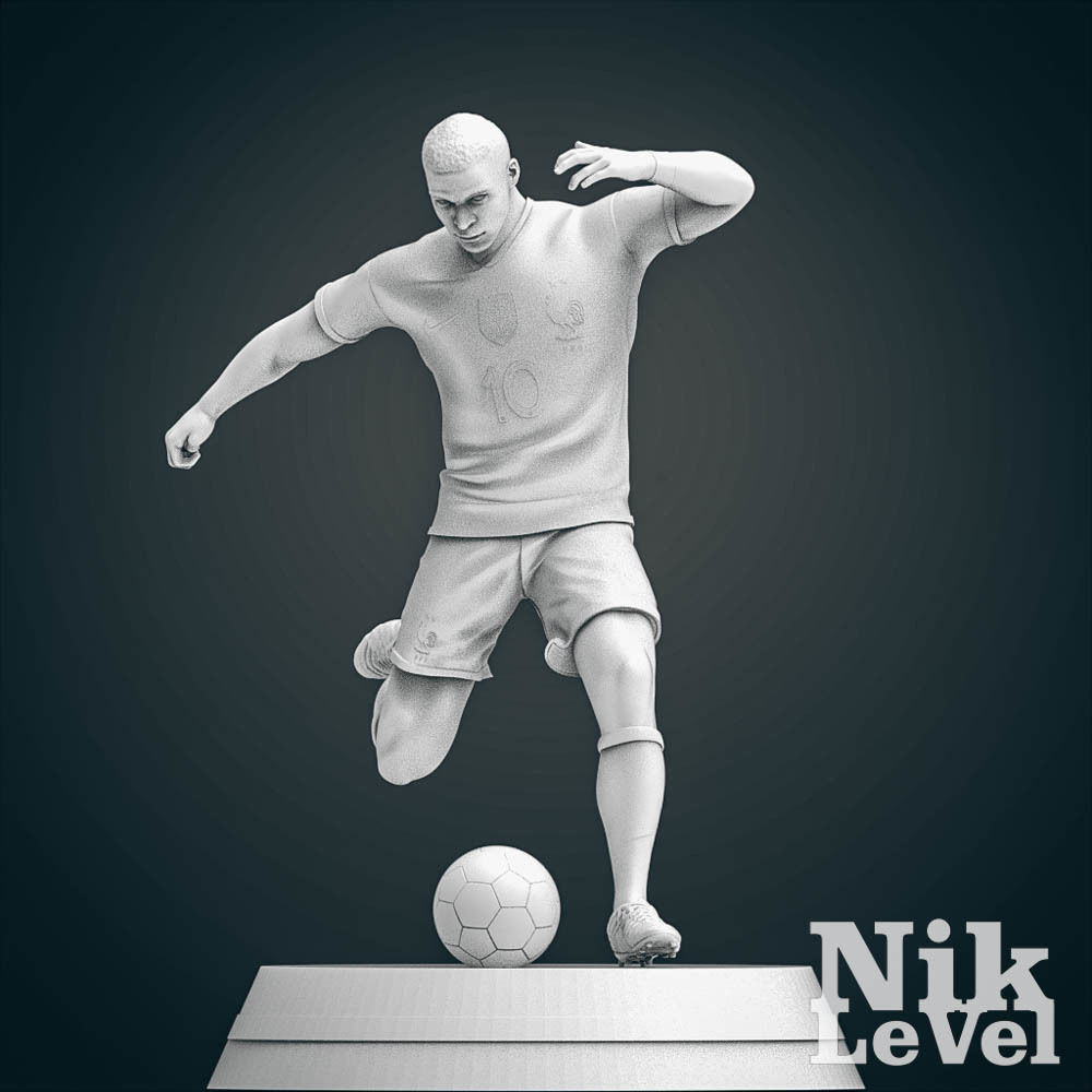 Kylian Mbappe 3D Printable 5 3D model 3D printable | CGTrader