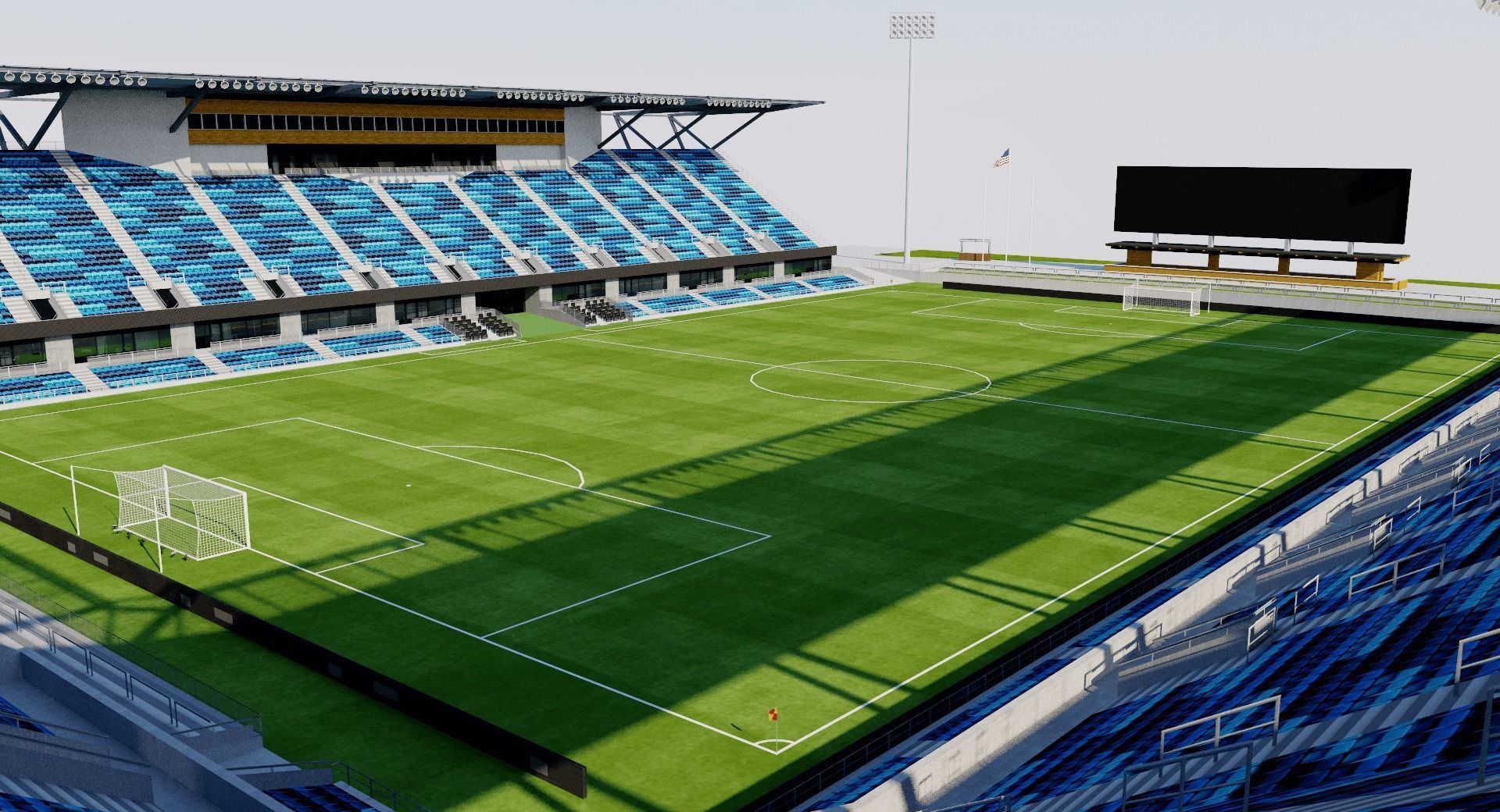PayPal Park - San Jose Earthquakes Stadium - USA 3D model | CGTrader