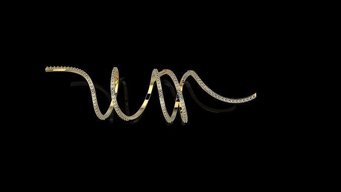 Z RINGS N02 3D model 3D printable | CGTrader