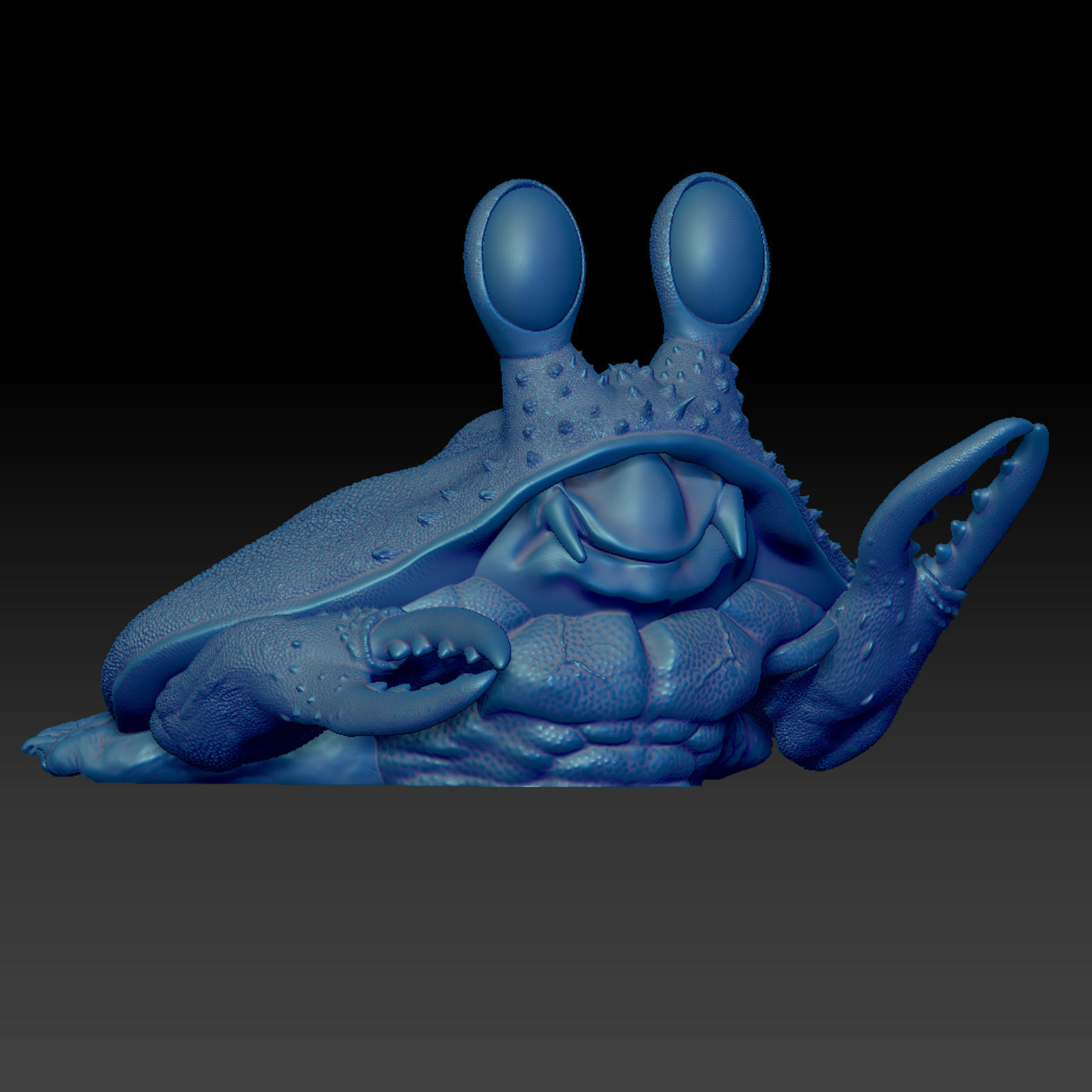 Crab-Crap-Dozer Fantasy Figure STL-3D Printing Model 3D model 3D ...
