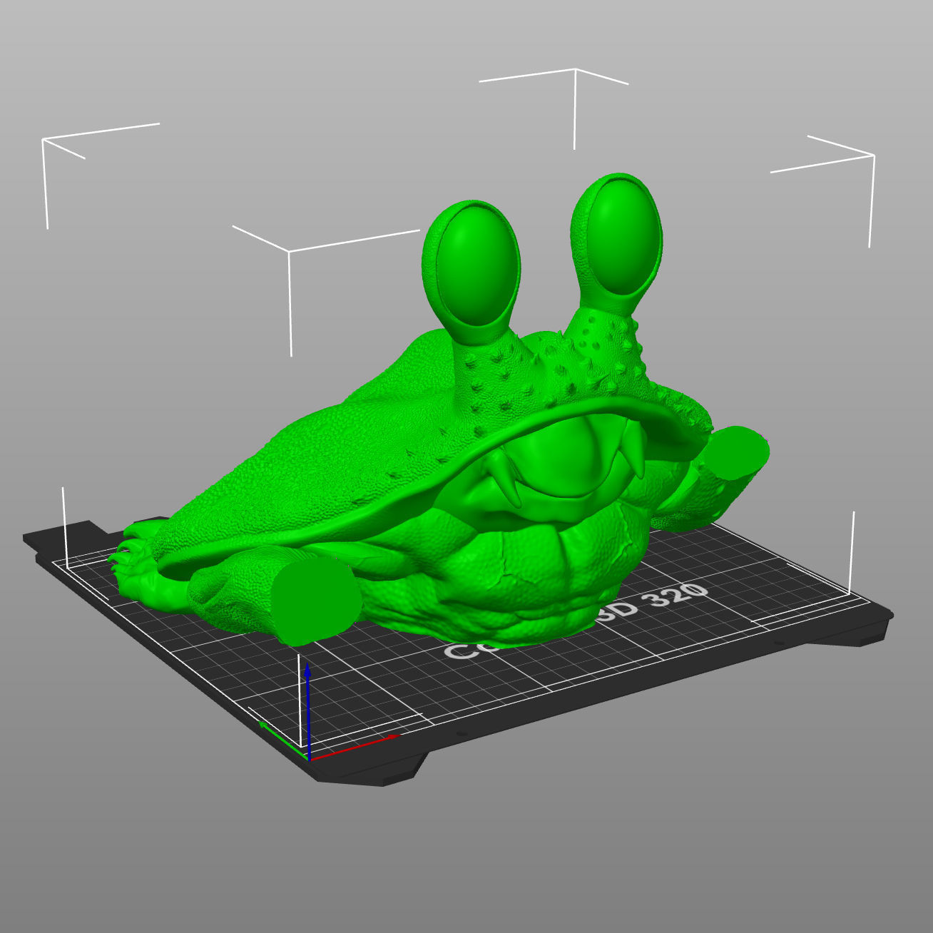 Crab-Crap-Dozer Fantasy Figure STL-3D Printing Model 3D model 3D ...