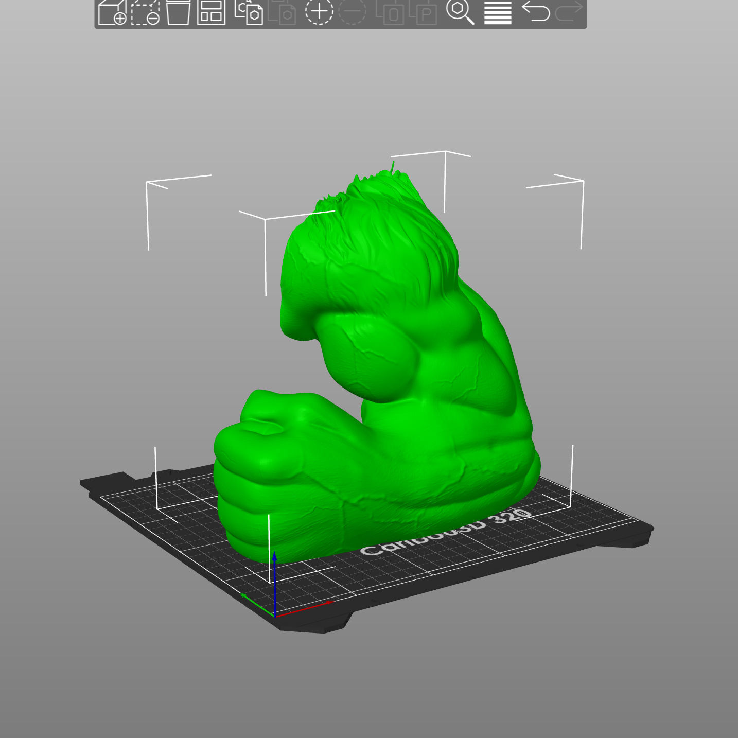Punch-Cat-Dozer Fantasy Bust 3D model 3D printable | CGTrader