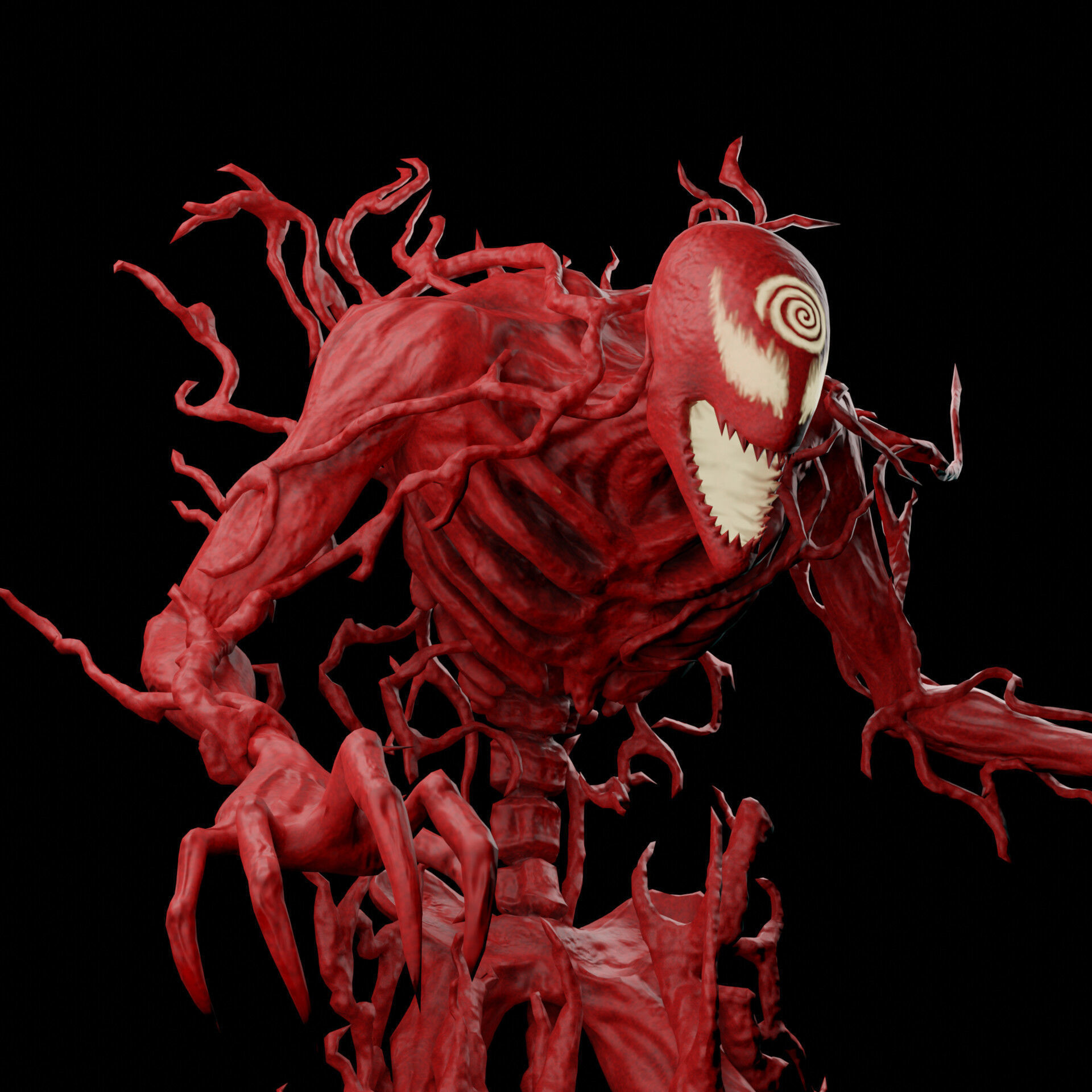 3D model absolute carnage VR / AR / low-poly | CGTrader