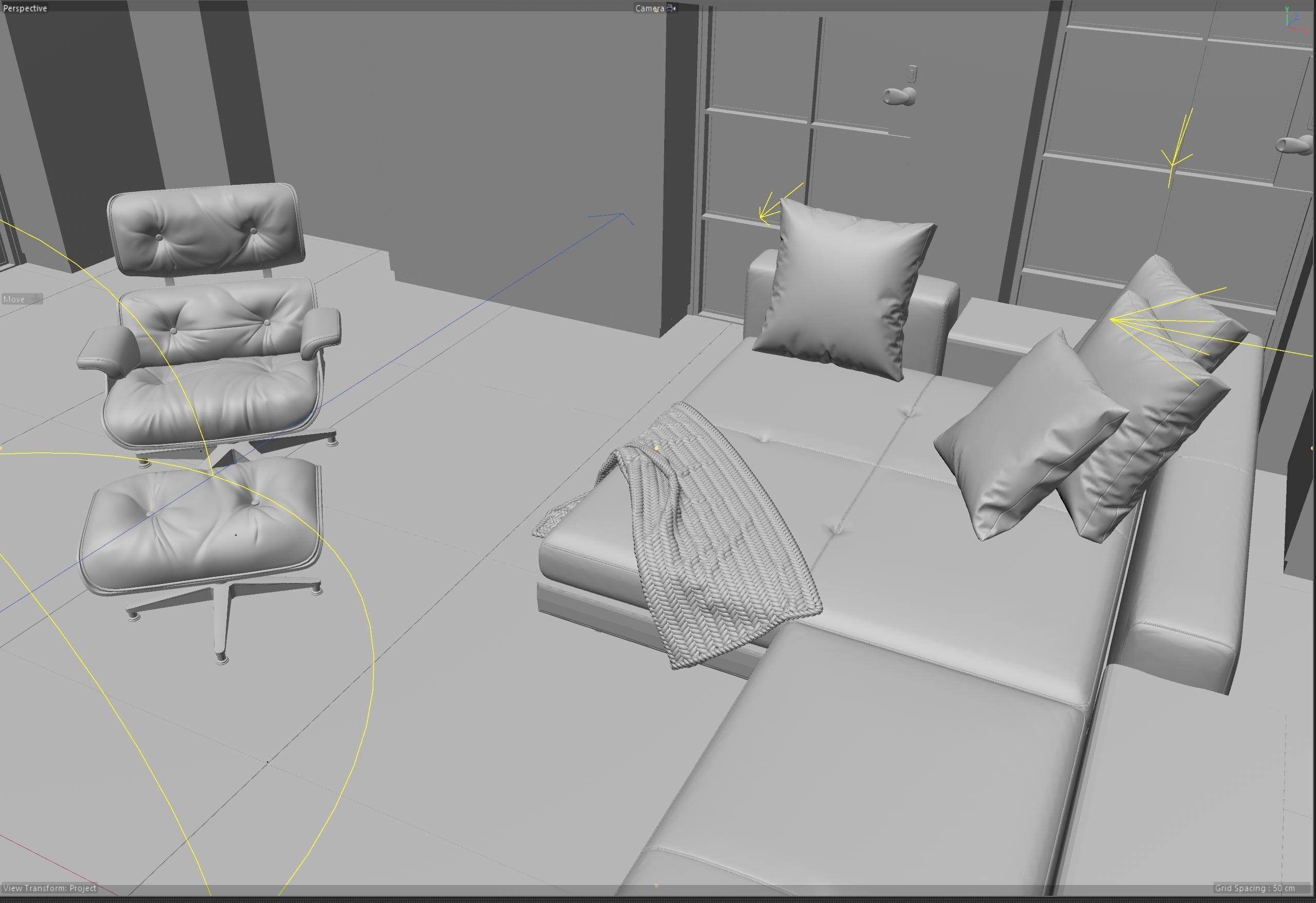 Rebuild AI49015 in C4d free 3D model | CGTrader