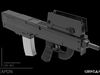 GHOST IN THE SHELL 1995 ANIME MAJOR KUSANAGI SMG 3D model 3D printable ...