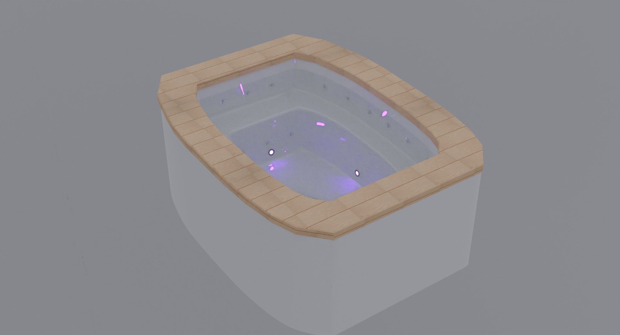 3D model Jacuzzi Hot Tub VR / AR / low-poly | CGTrader