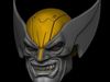 WOLVERINE SMILE FACE 3D model | CGTrader