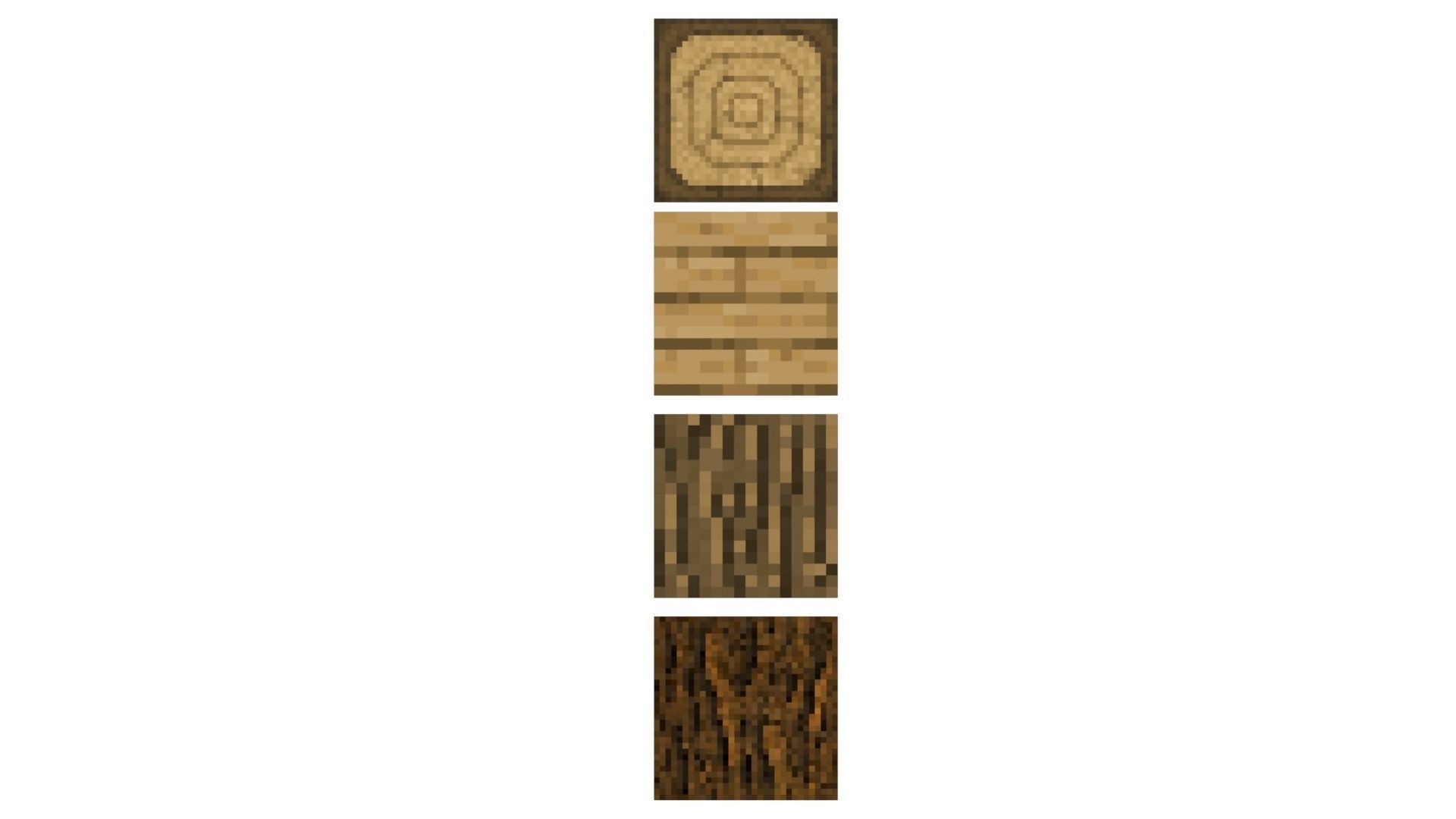 Minecraft Woods 3D model | CGTrader