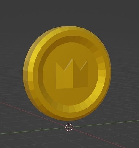 LowPoly Coin 3D free VR / AR / low-poly 3D model | CGTrader