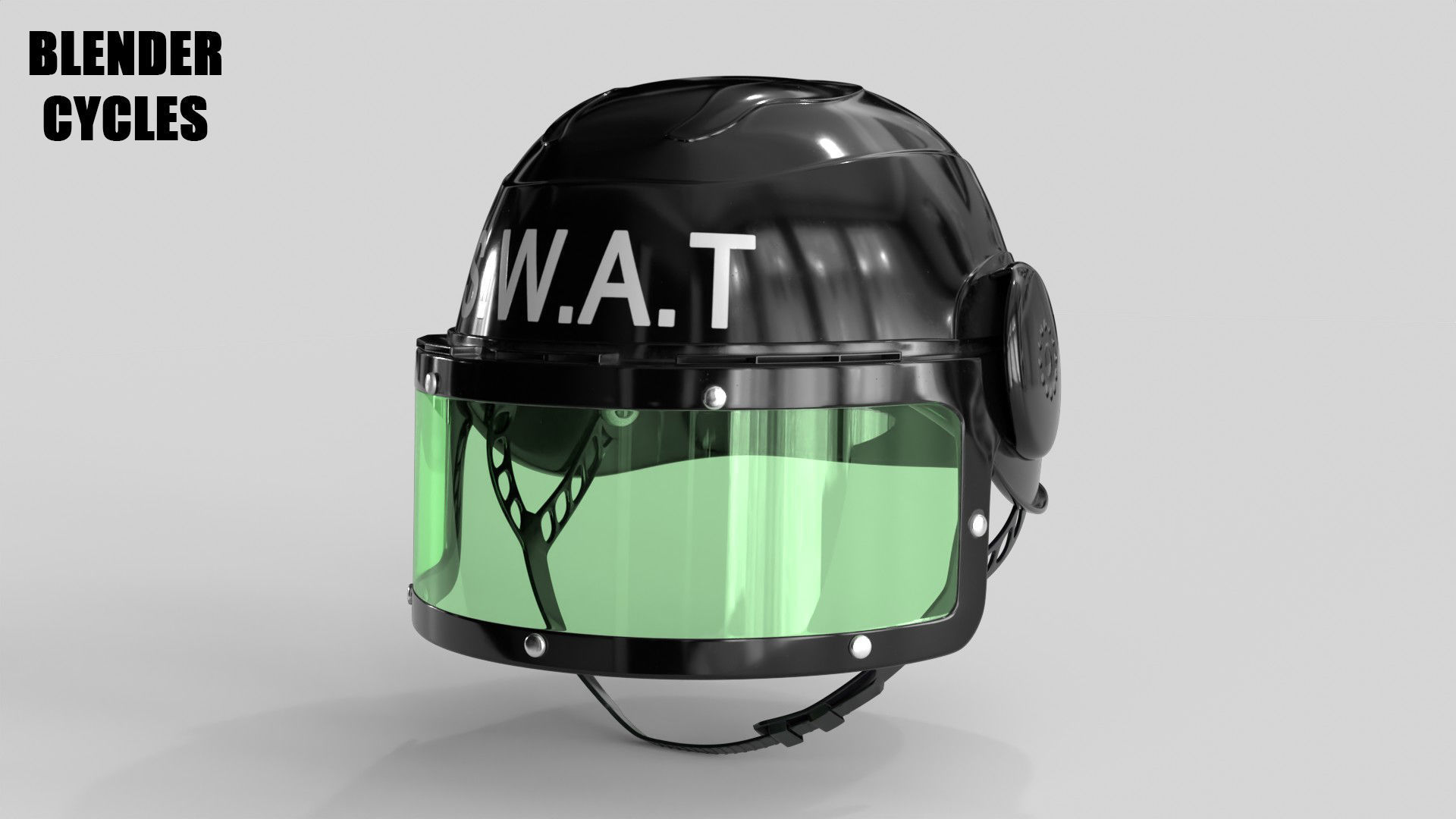 3D Model Collection Polise Swat Helmet VR / AR / low-poly | CGTrader