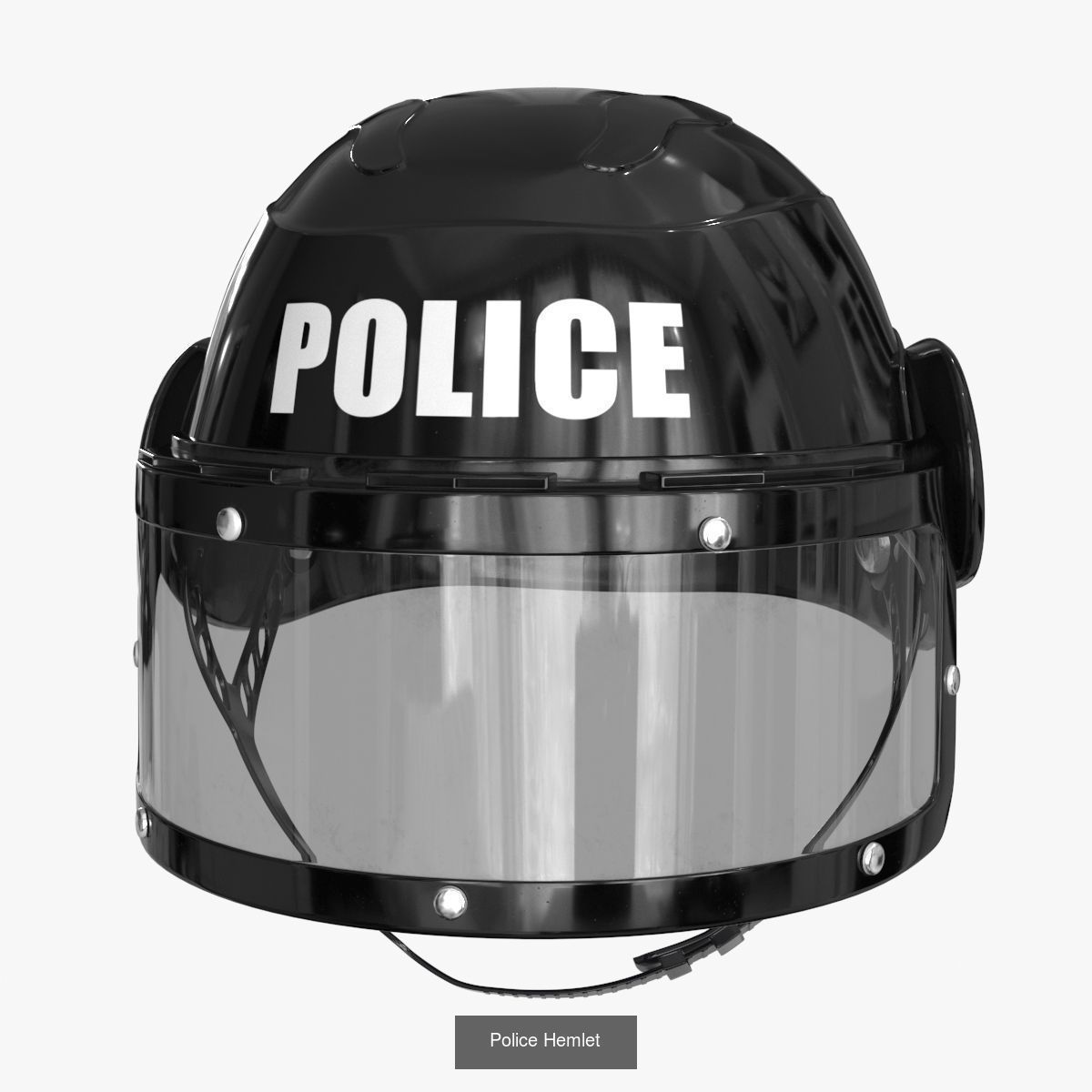 3D Model Collection Polise Swat Helmet VR / AR / low-poly | CGTrader