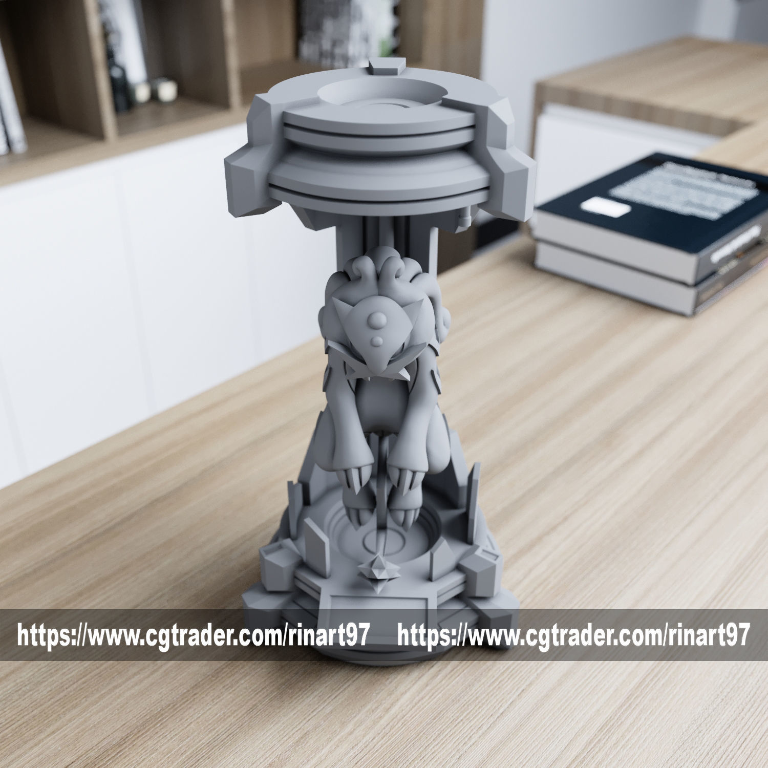 Raikou in the lab from pokemon 3D model 3D printable | CGTrader