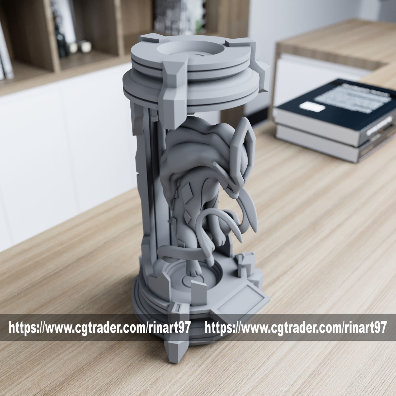 suicune in the lab from pokemon 3D model 3D printable | CGTrader