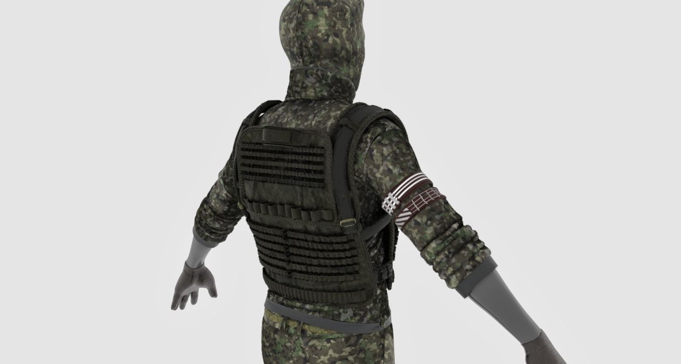 ARMY ESPECIAL FORCE 3D model | CGTrader