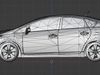 3D model toyota prius lowpoly 3d model VR / AR / low-poly | CGTrader