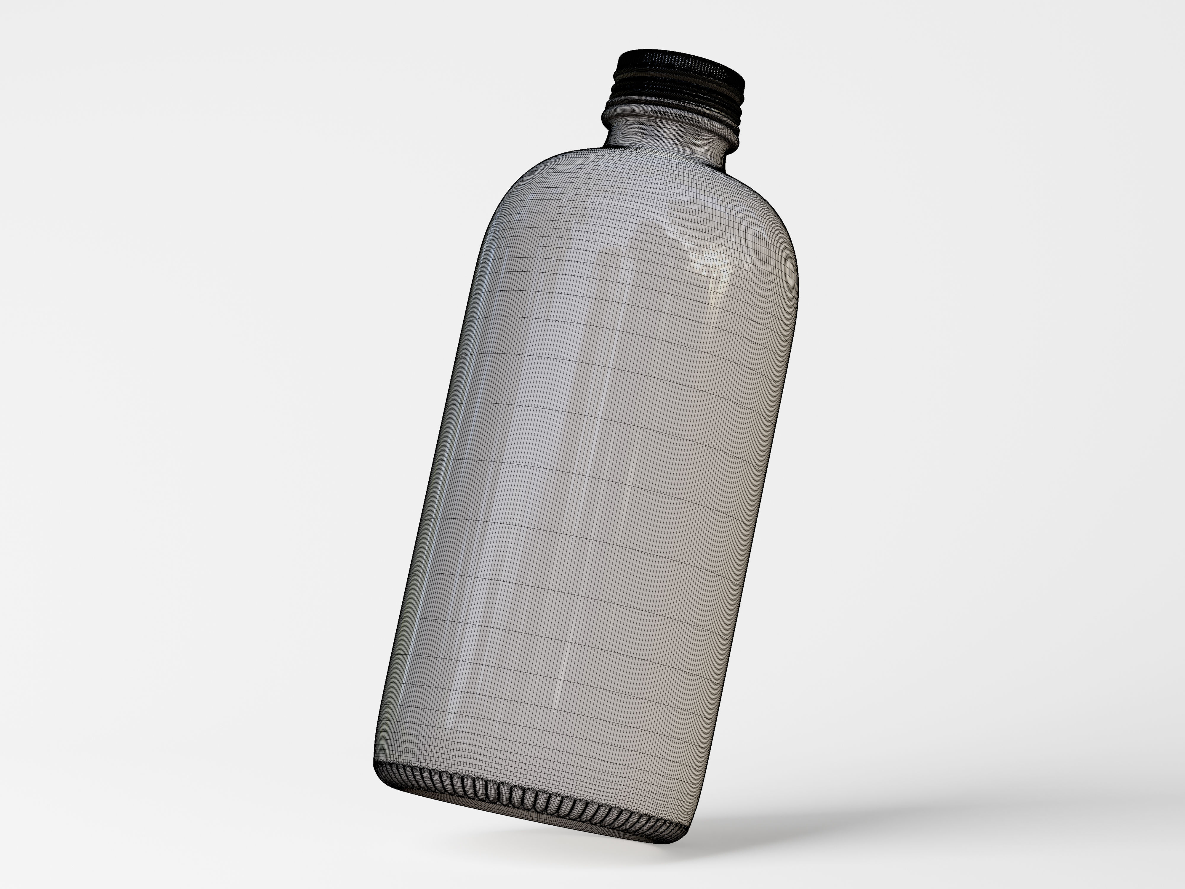 3D model Large Glass Bottle VR / AR / low-poly | CGTrader