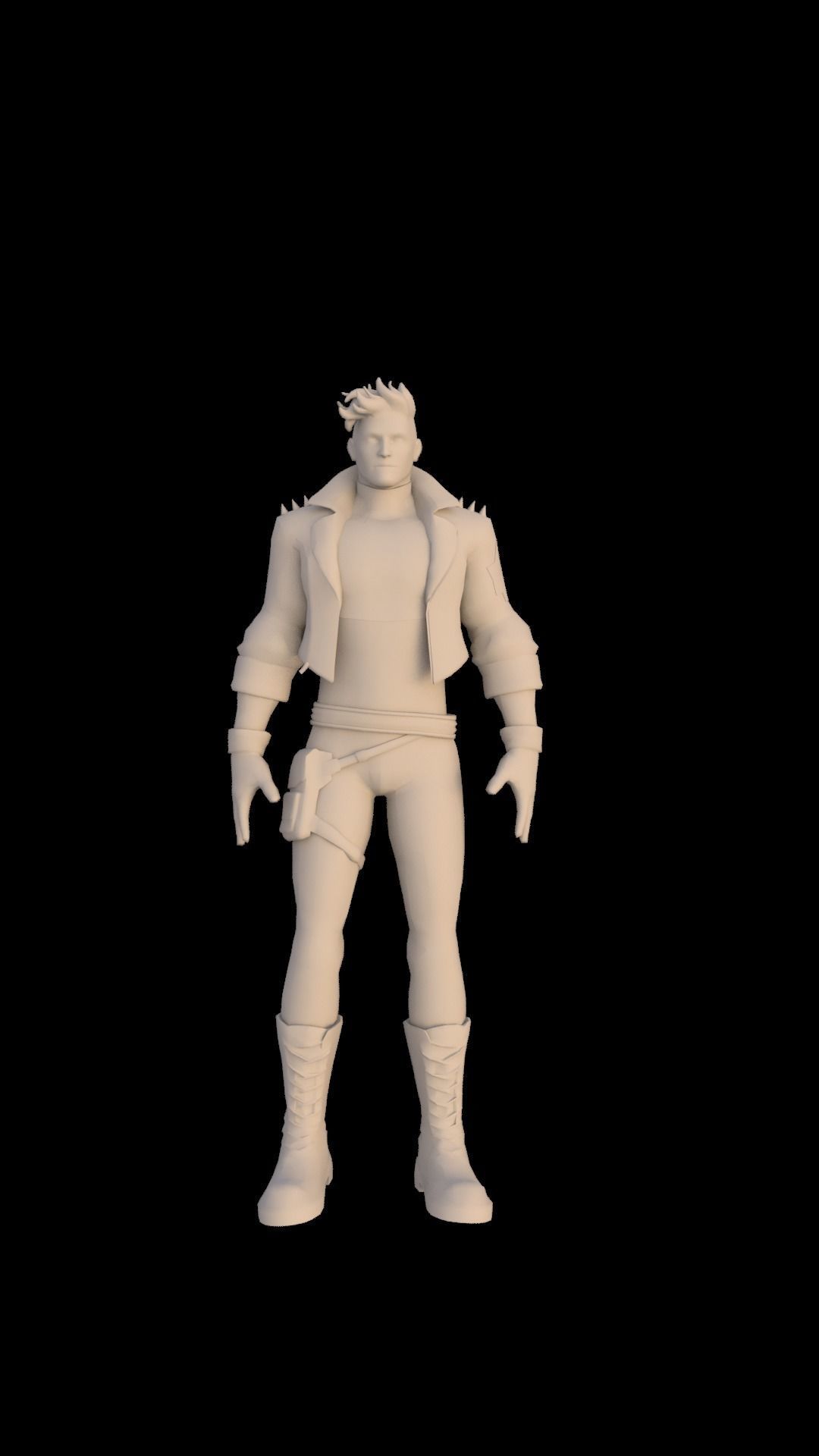 superboy 3D model animated rigged | CGTrader