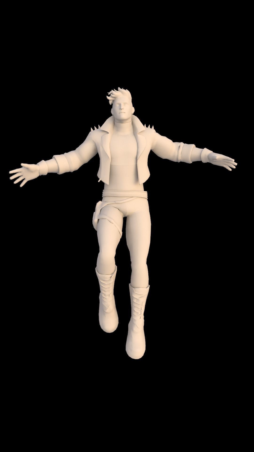 superboy 3D model animated rigged | CGTrader