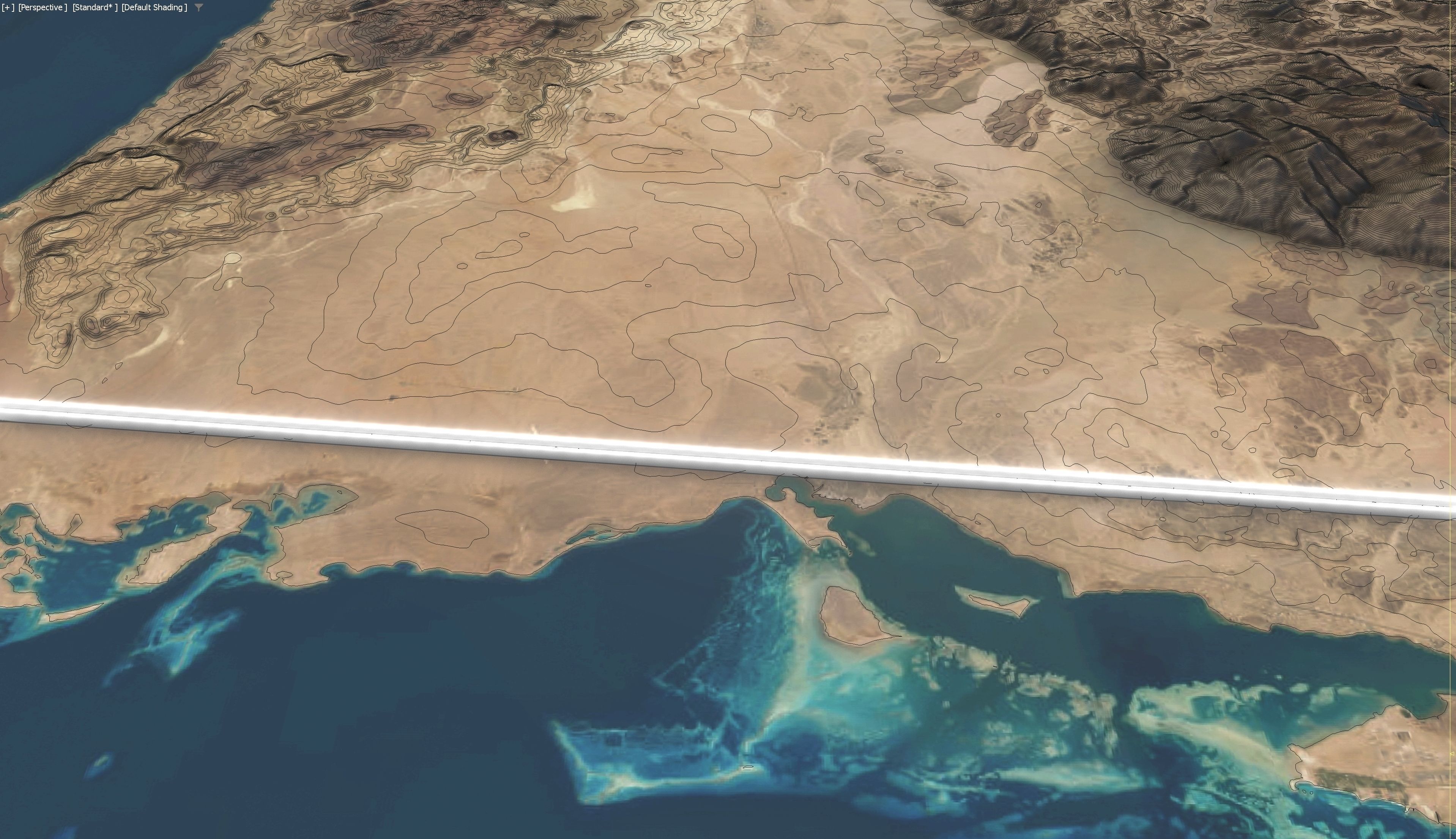 3D model Neom - The Line VR / AR / low-poly | CGTrader