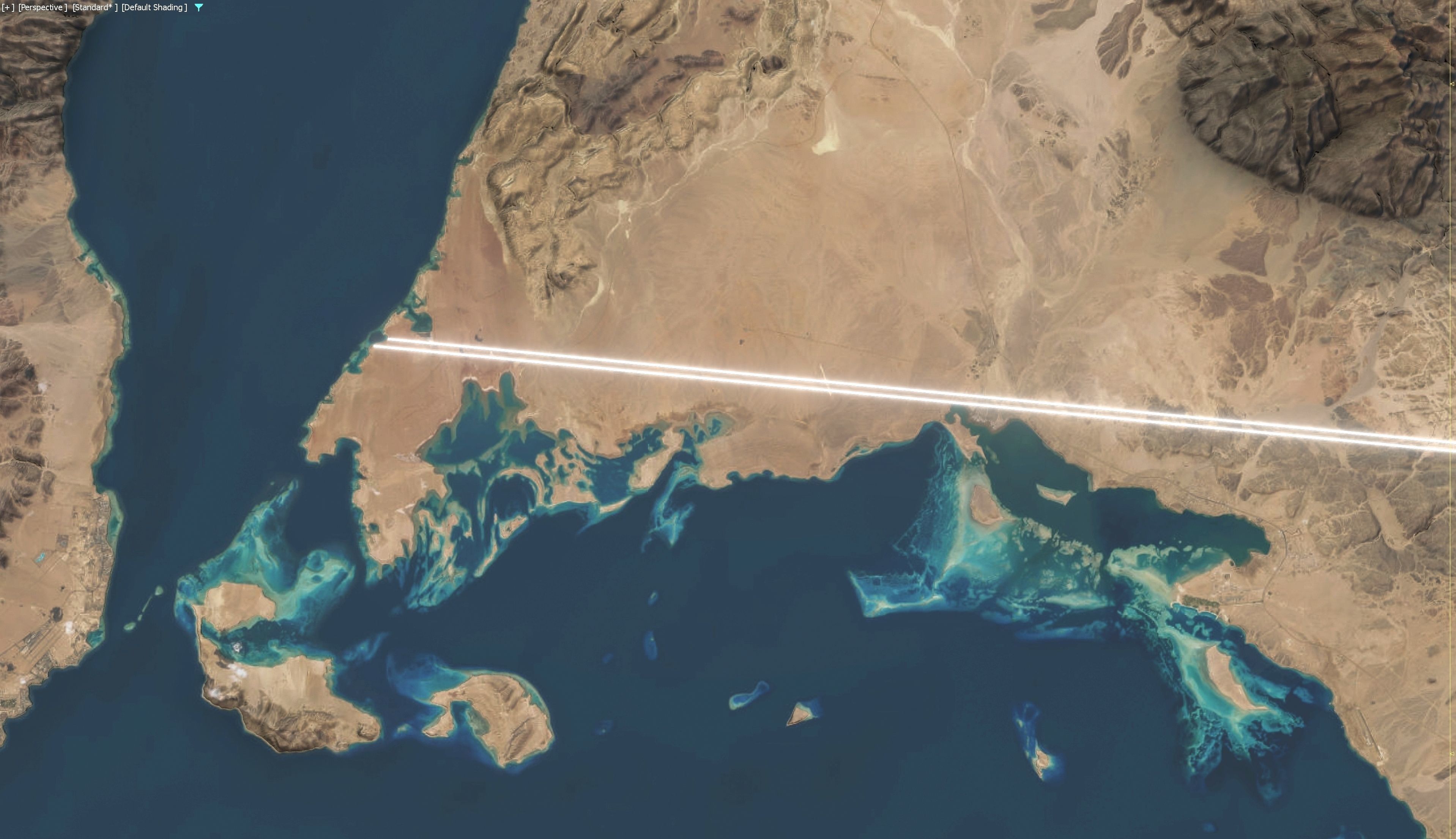 3D model Neom - The Line VR / AR / low-poly | CGTrader