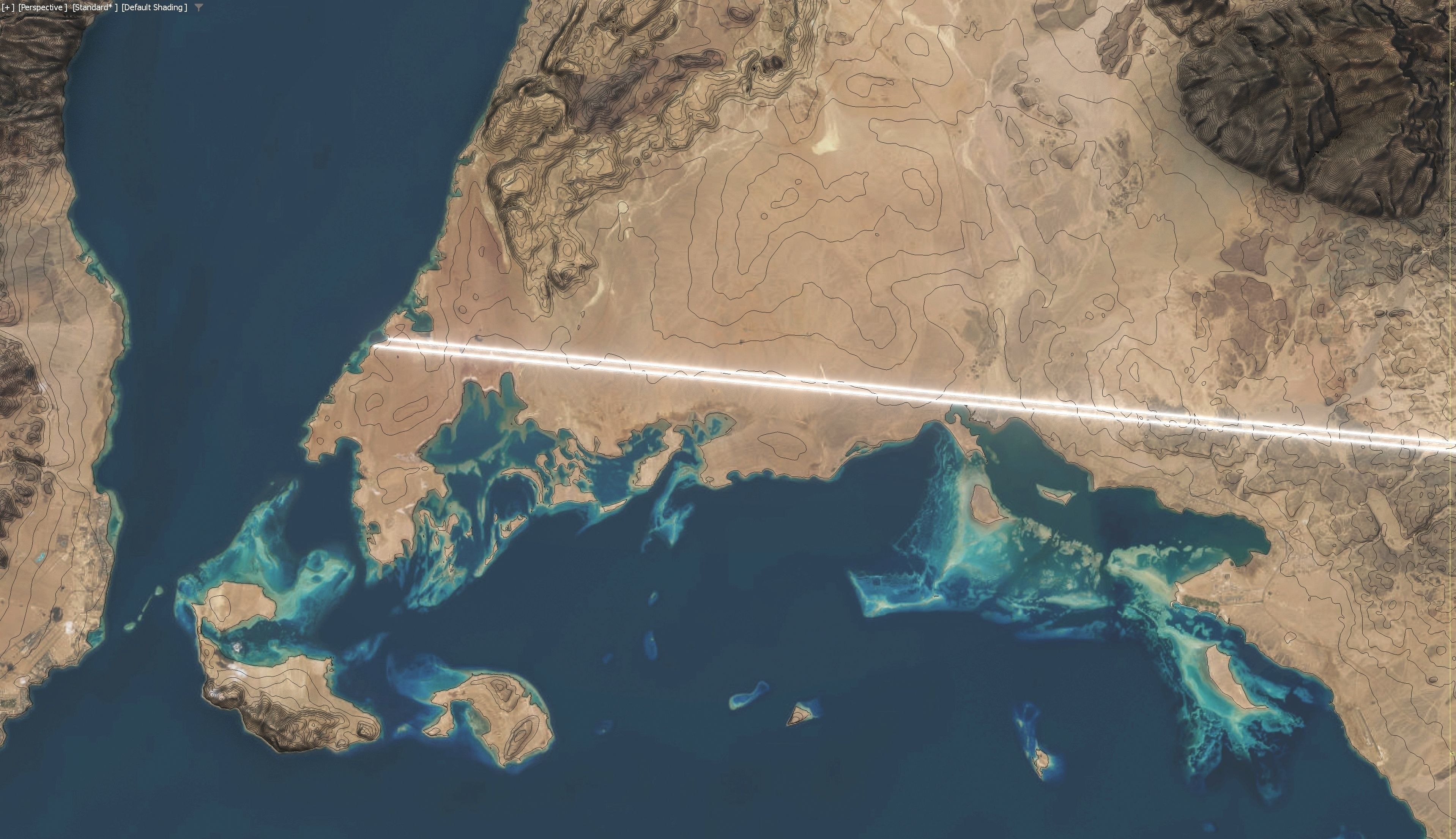 3D model Neom - The Line VR / AR / low-poly | CGTrader