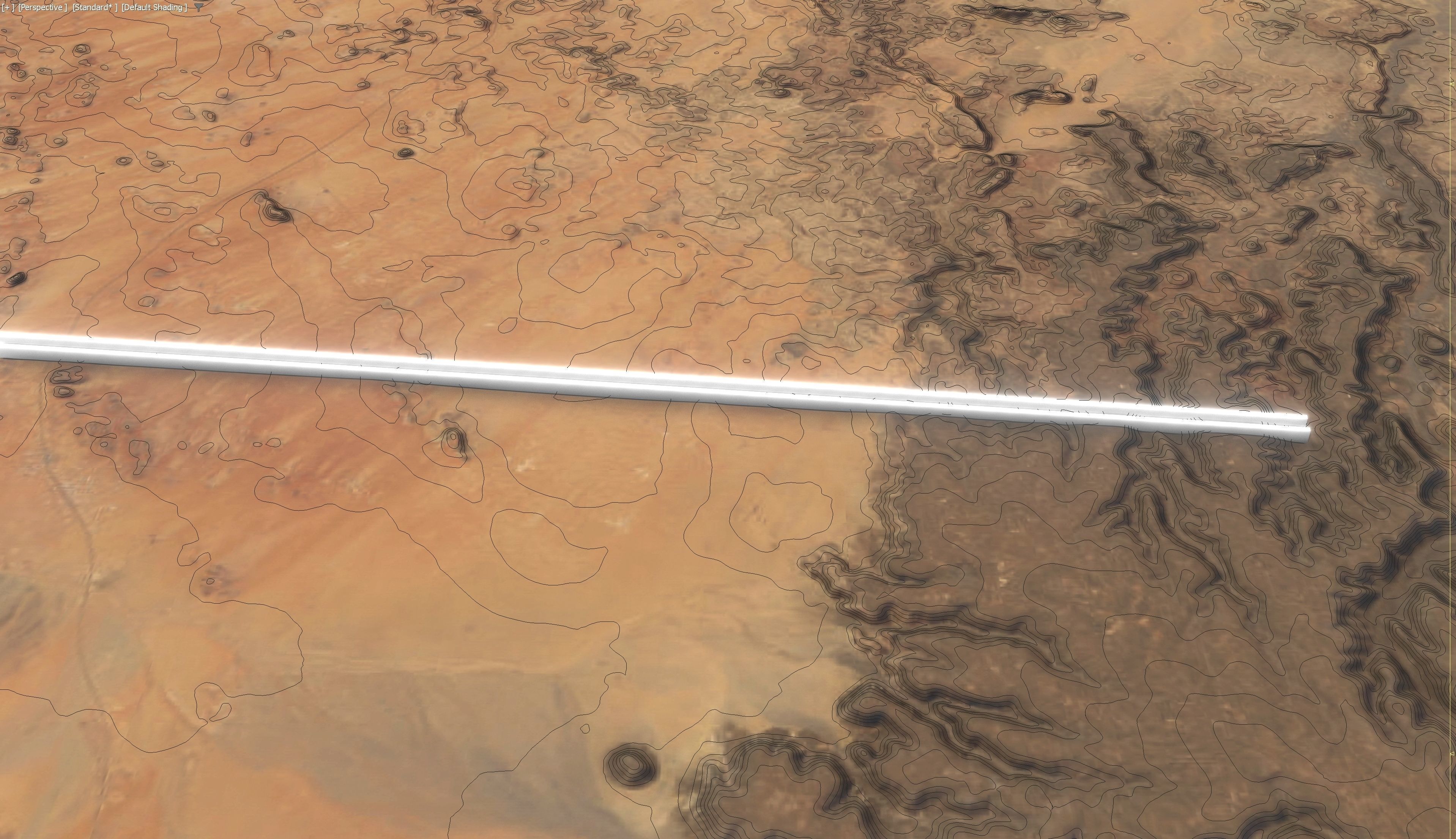 3D model Neom - The Line VR / AR / low-poly | CGTrader